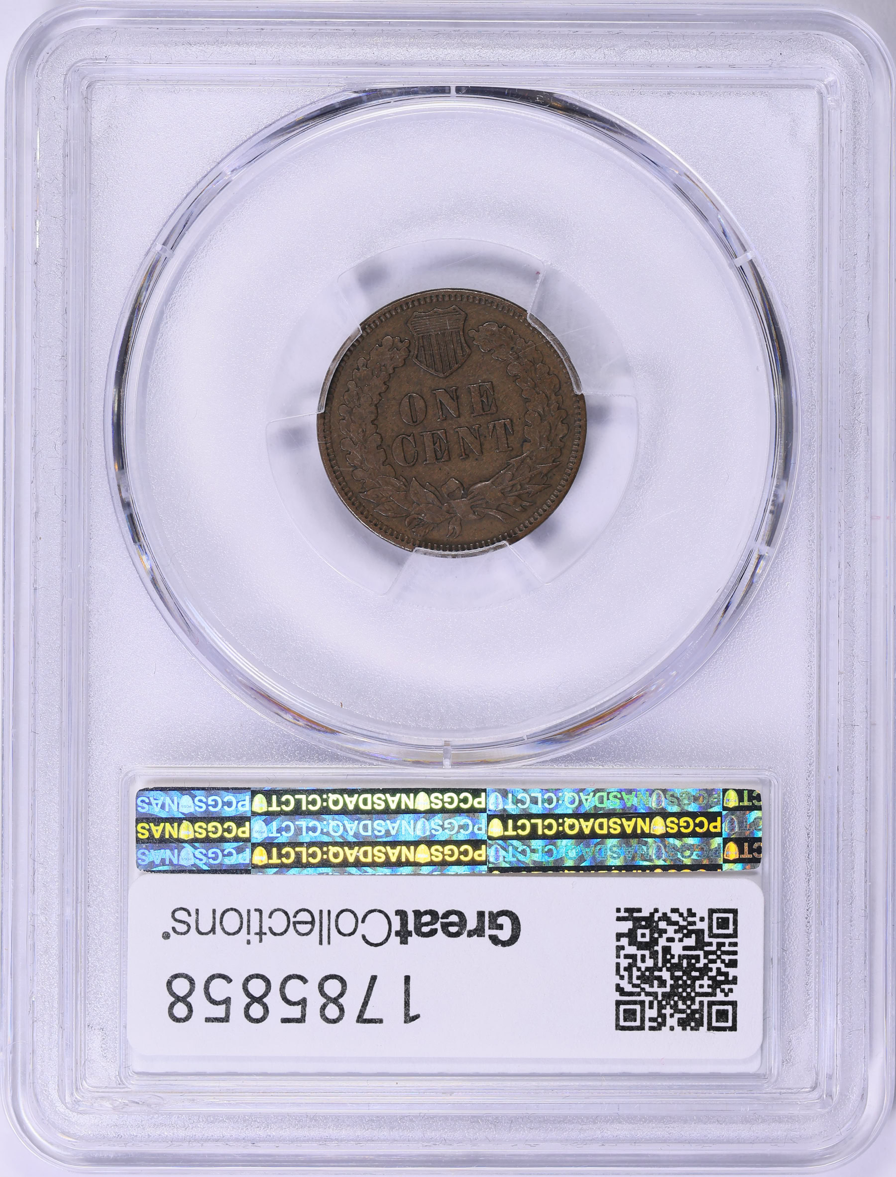1876 Indian Cent PCGS XF-45 BN (Item 1785858) | GreatCollections Coin Auctions