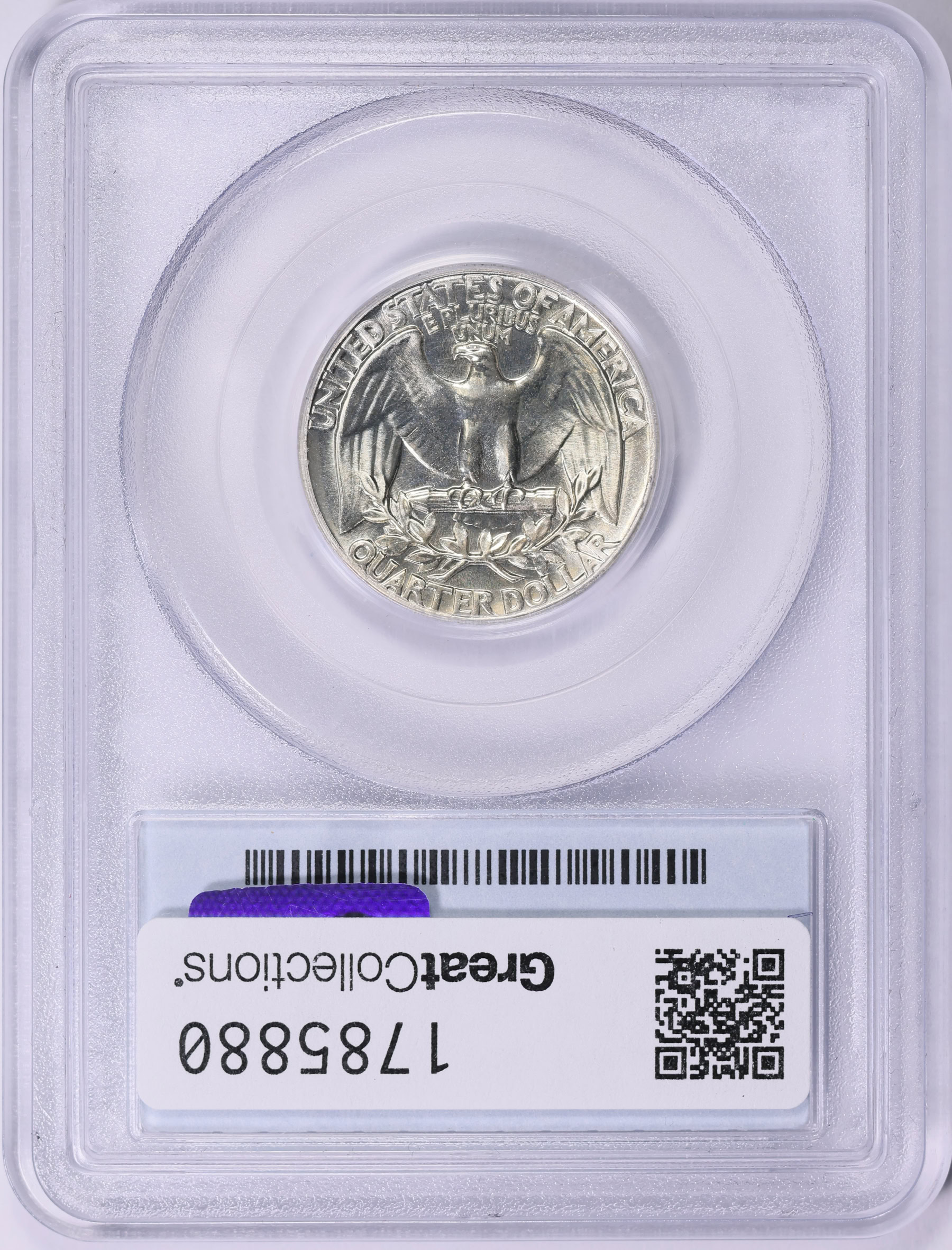 1941 Washington Quarter PCGS Proof-67 (Item 1785880) | GreatCollections ...