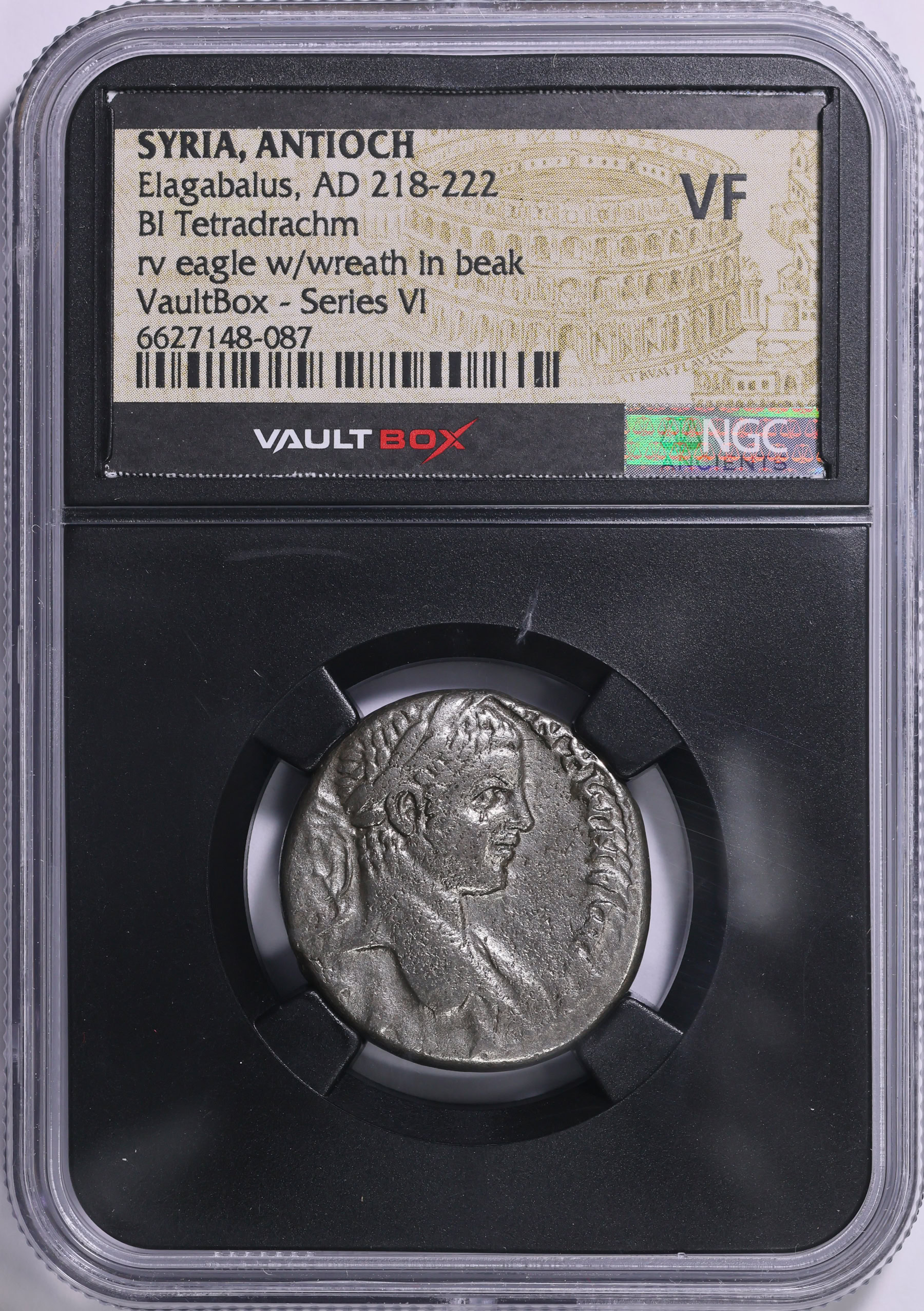 Ancient Roman Empire, Provincial Syria. Elagabalus (A.D. 218-222) BI ...