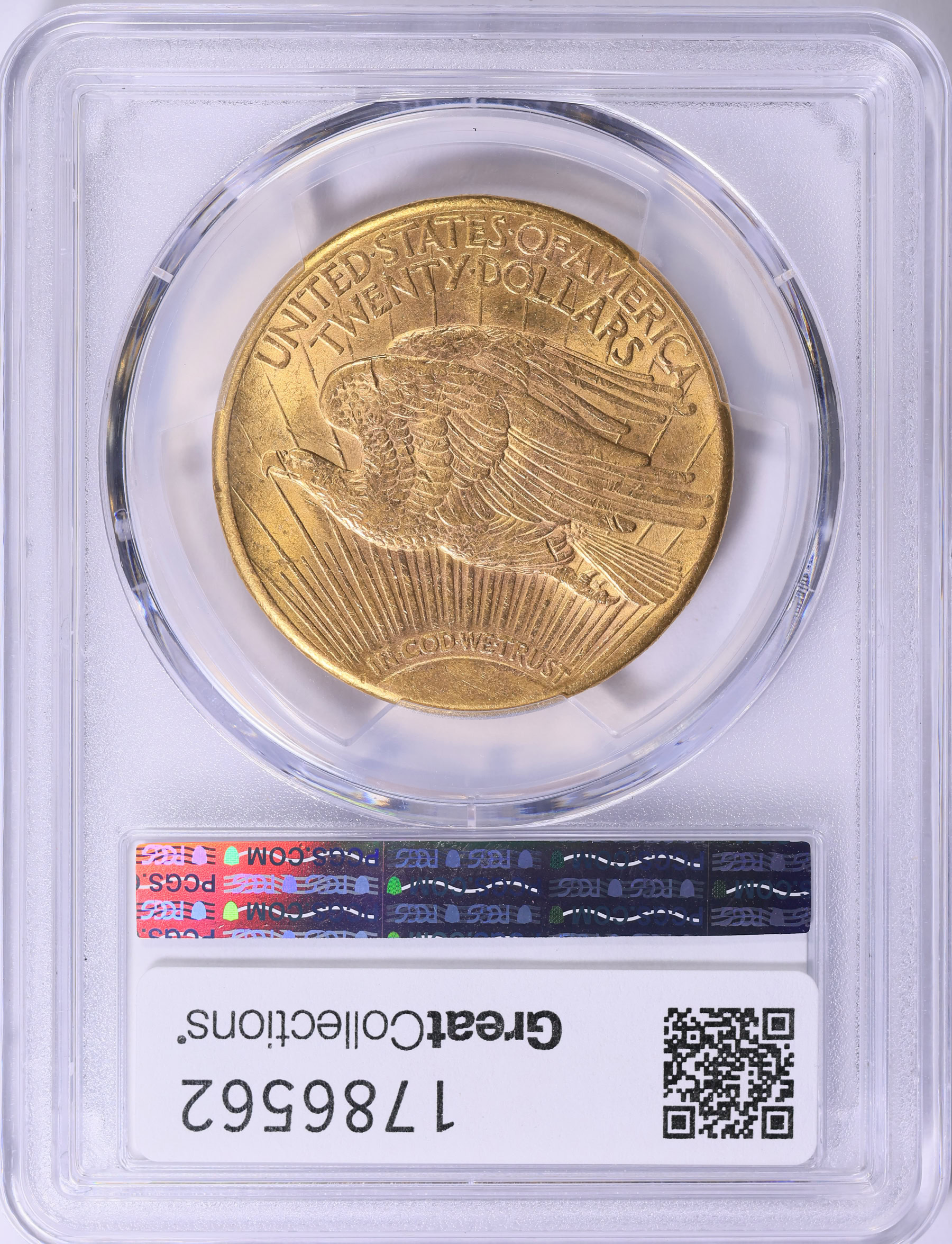 1926-D Saint-Gaudens Gold Double Eagle PCGS MS-61 (Item 1786562) | GreatCollections Coin Auctions