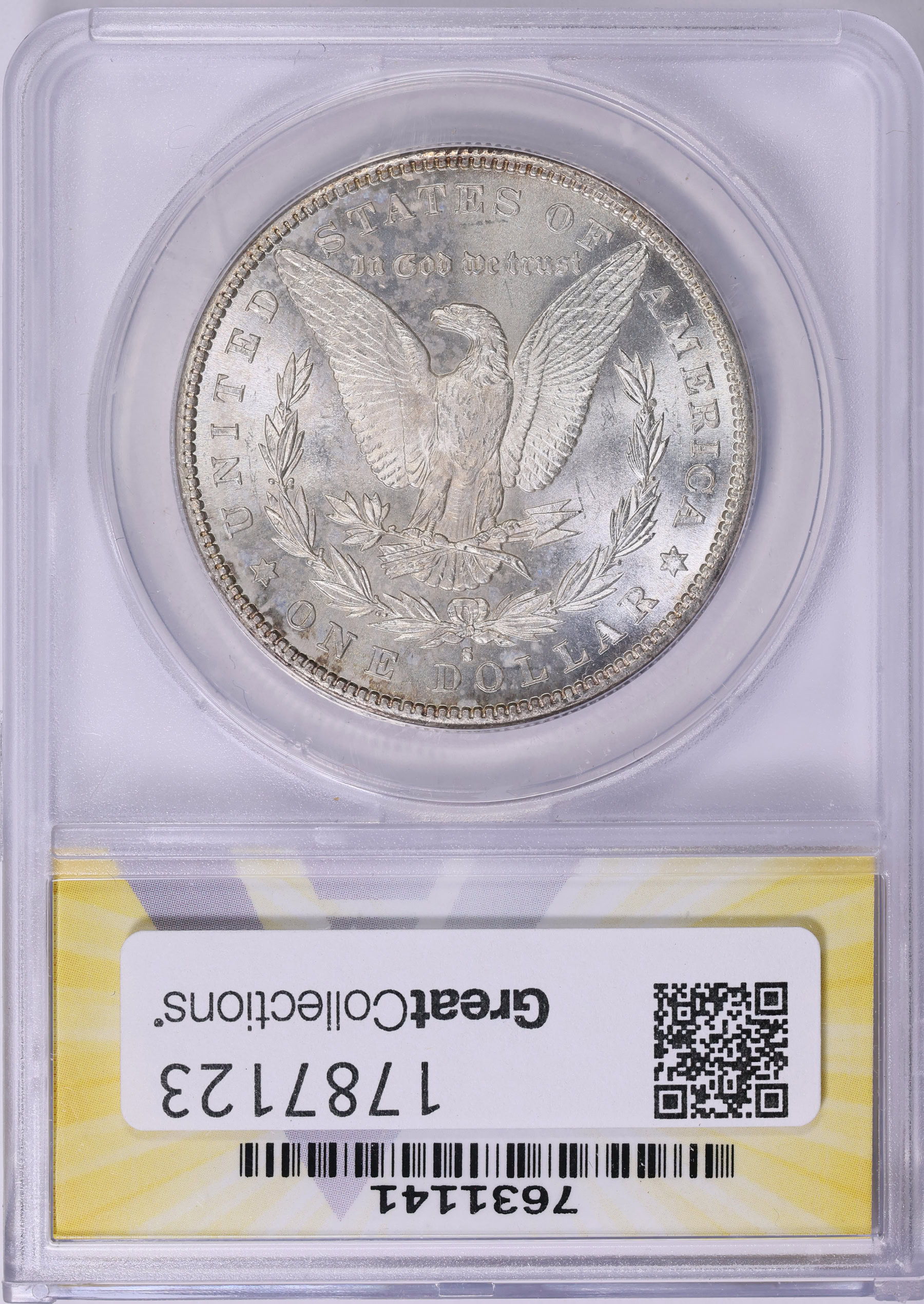 1881-S Morgan Silver Dollar ANACS MS-60 Details (Item 1787123 ...