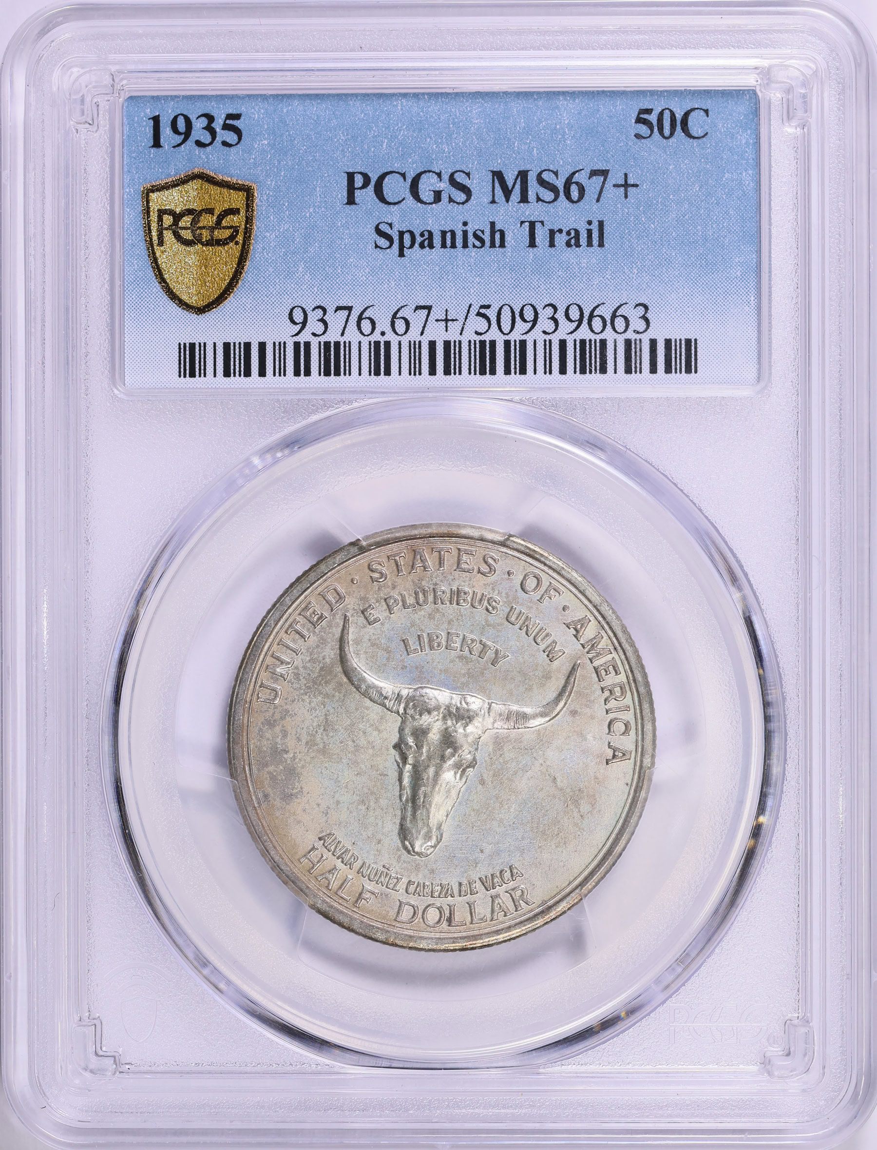 1935 Old Spanish Trail Half Dollar PCGS MS-67+ (Item 1787403 ...