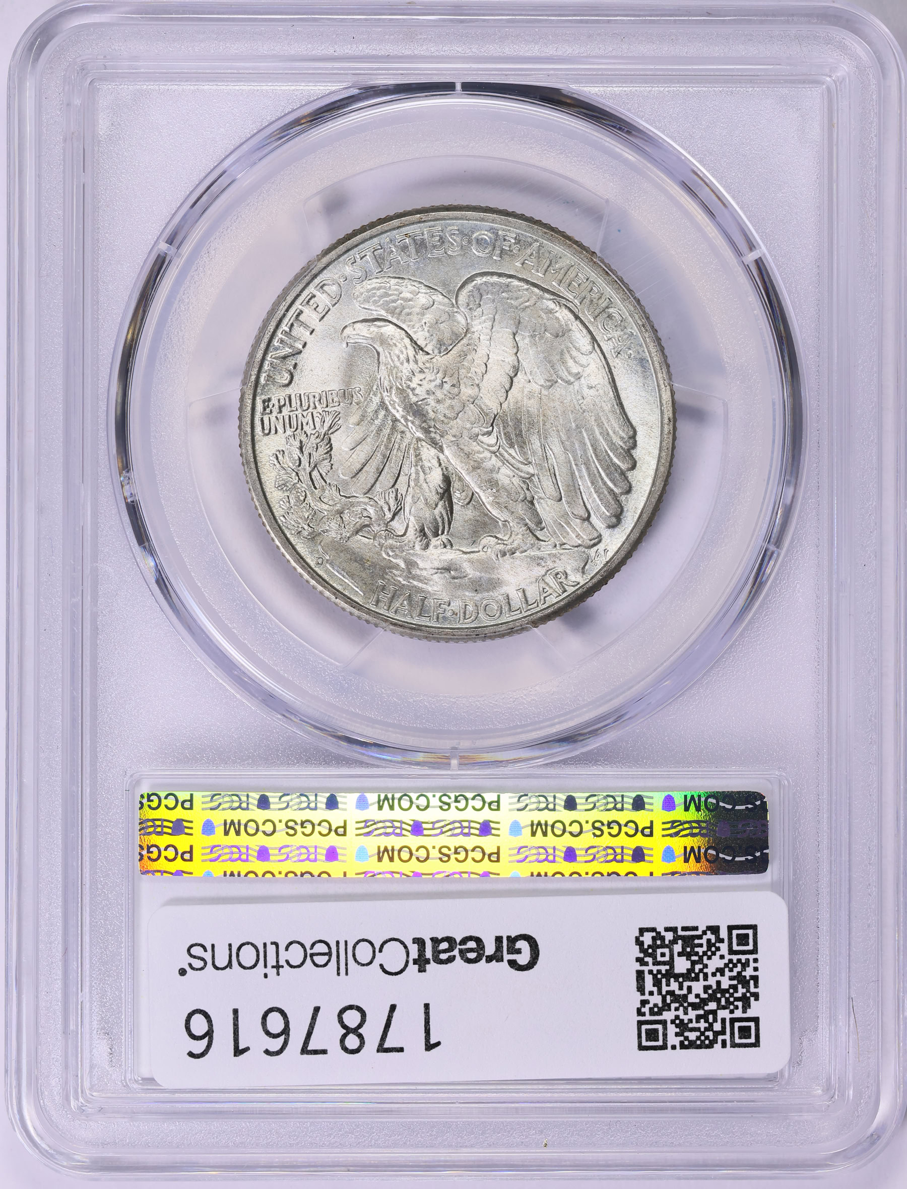 1946-D Walking Liberty Half Dollar PCGS MS-66 (Item 1787616) | GreatCollections Coin Auctions