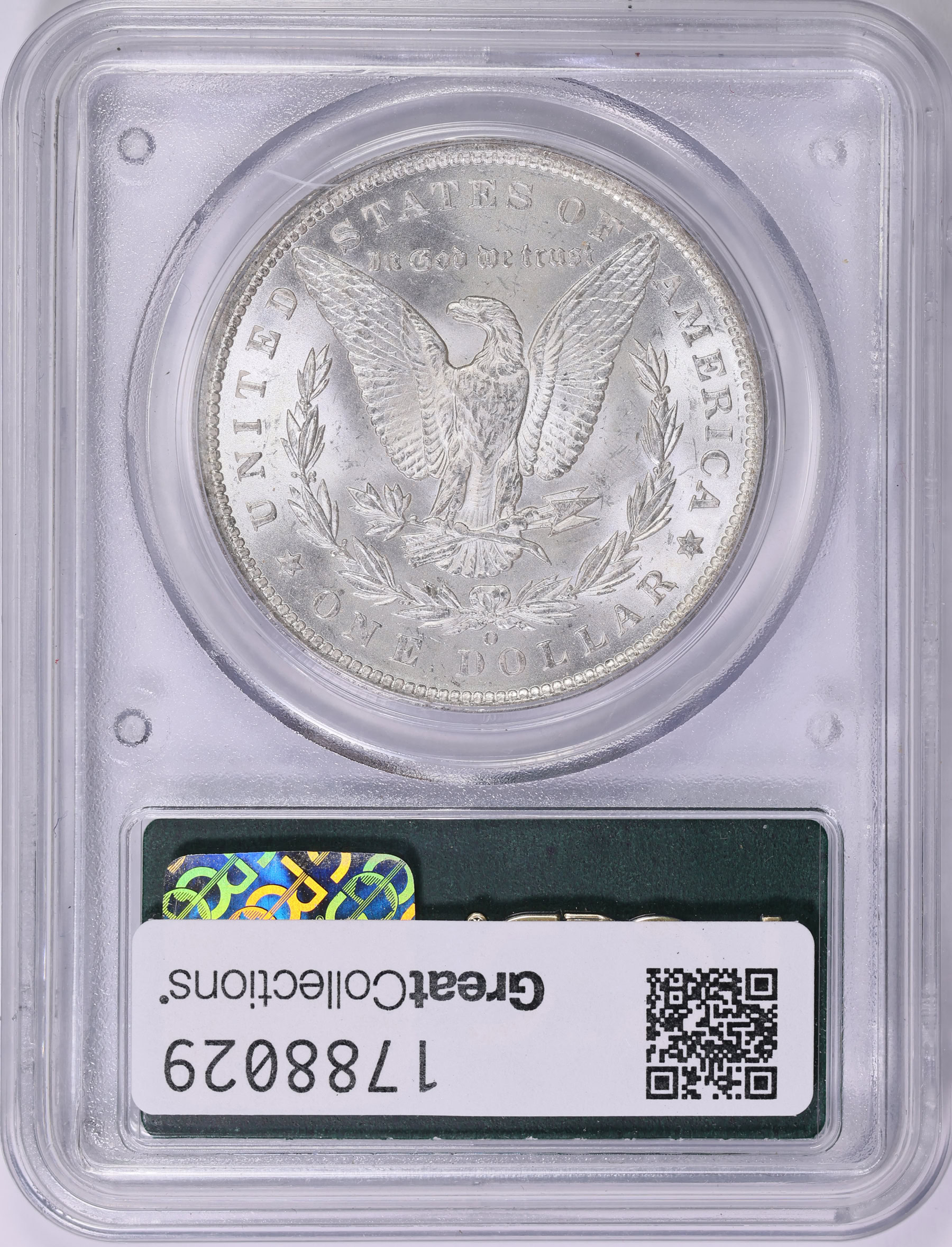 1887-O Morgan Silver Dollar PCGS MS-64 OGH (2nd Gen) (Item 1788029) | GreatCollections Coin Auctions