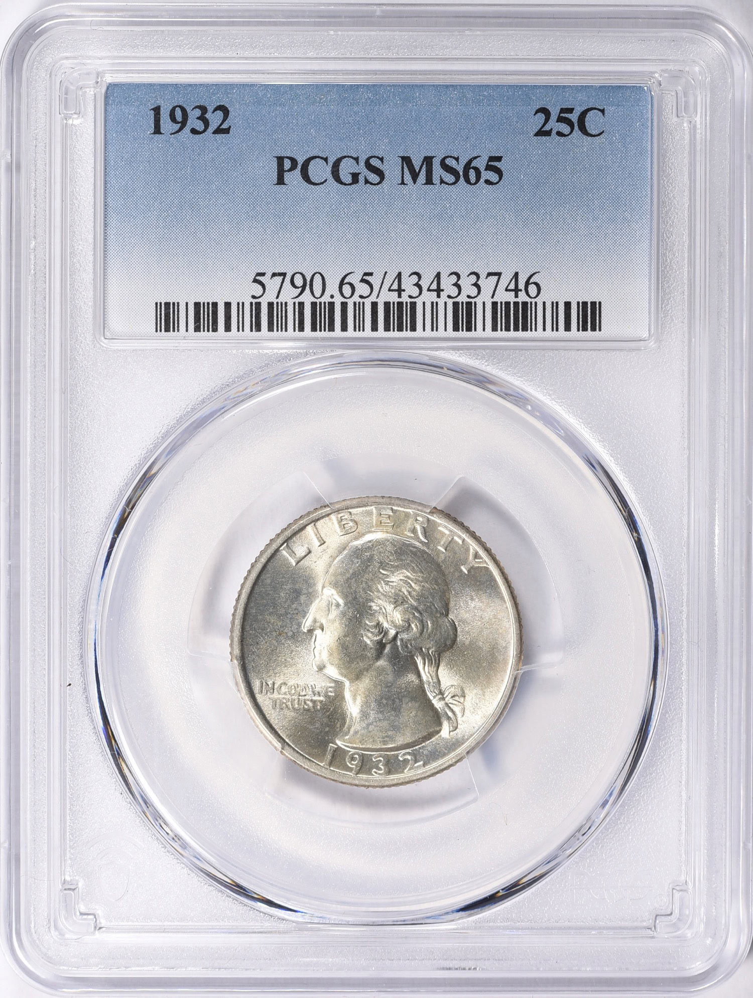 1932 Washington Quarter PCGS MS-65 (Item 1788384) | GreatCollections Coin Auctions
