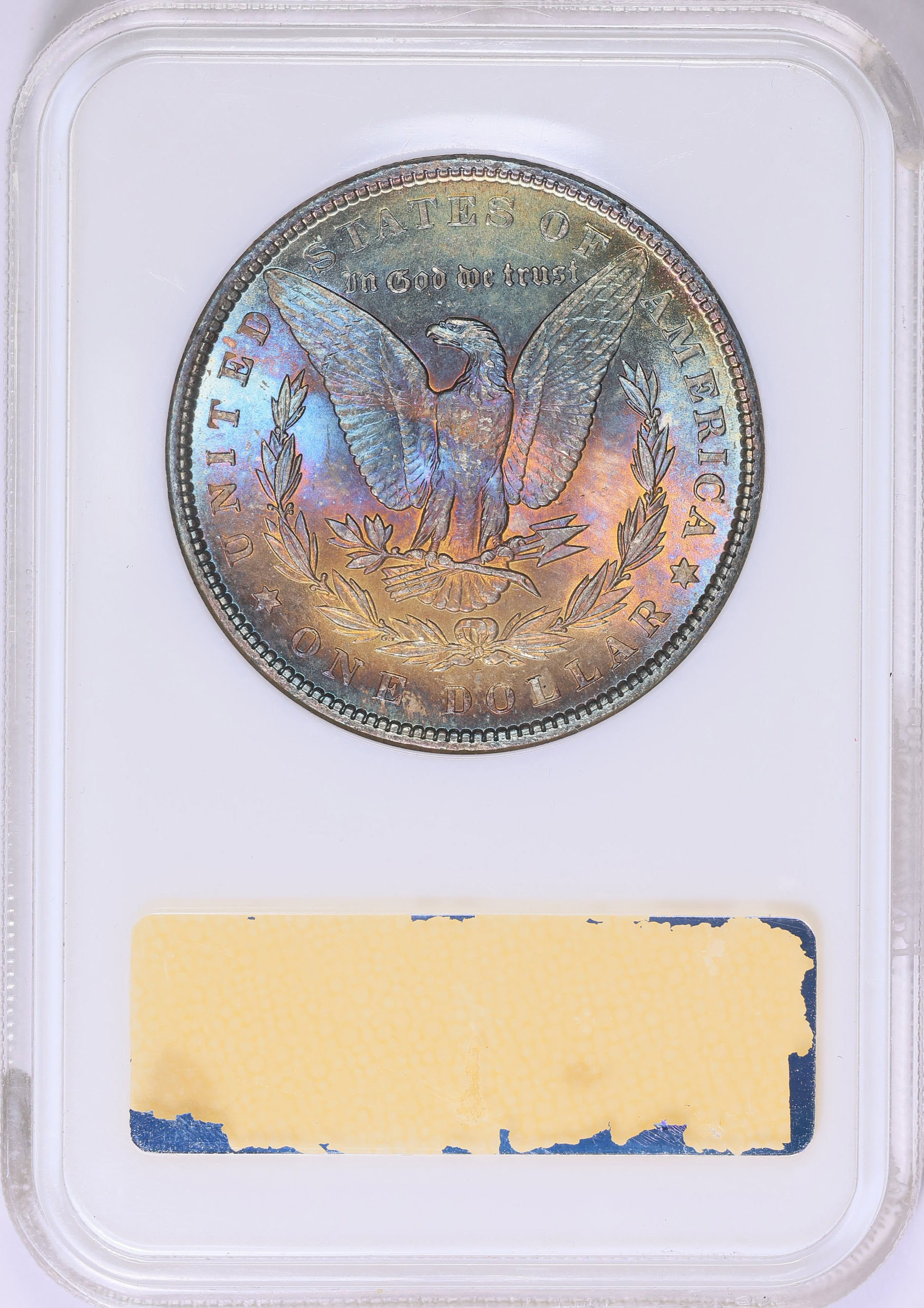 1887 Morgan Silver Dollar NGC MS-63 OH (Toned) (Item 1788424) | GreatCollections Coin Auctions