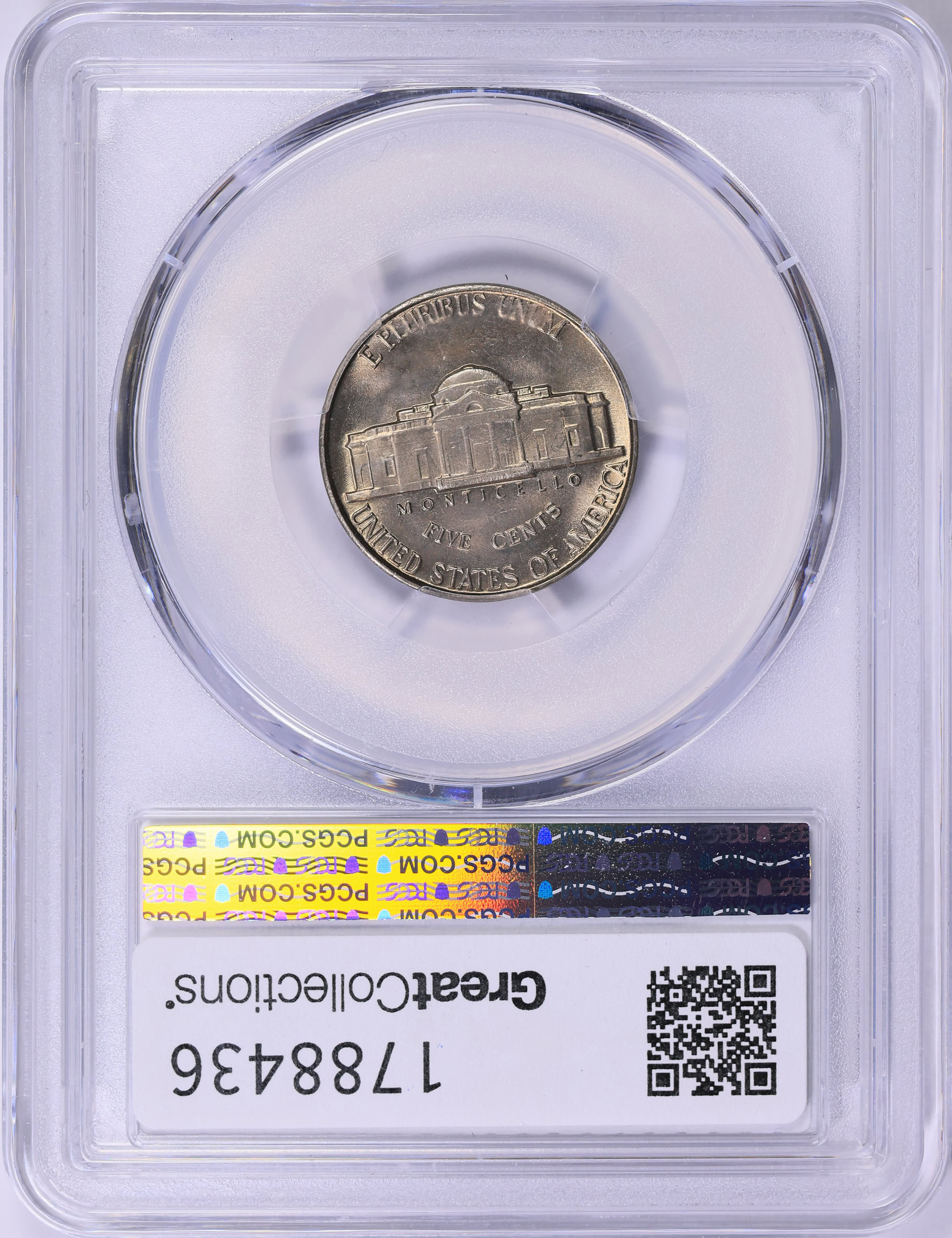1946 Jefferson Nickel PCGS MS-65 FS (Item 1788436) | GreatCollections Coin Auctions