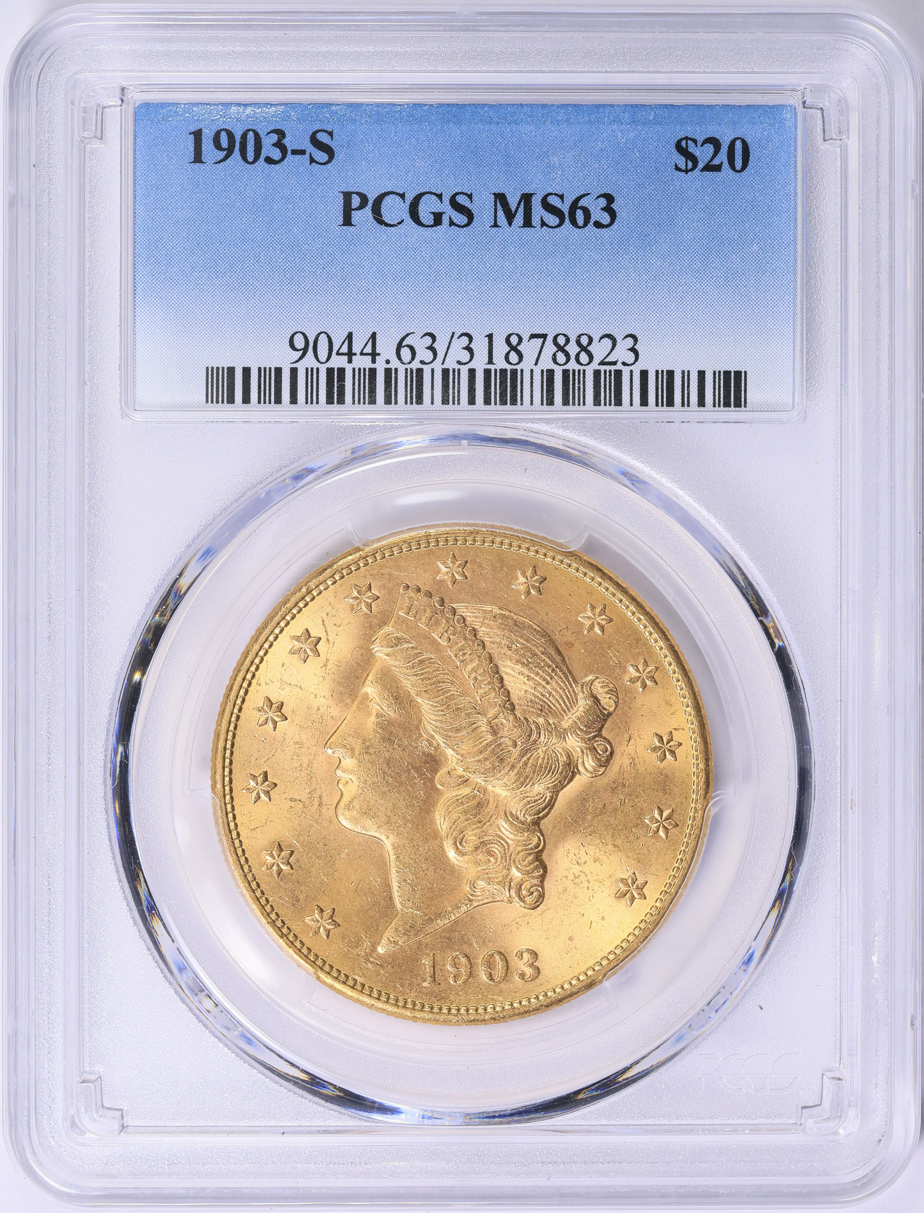 1903-S Liberty Gold Double Eagle PCGS MS-63 (Item 1788478 ...