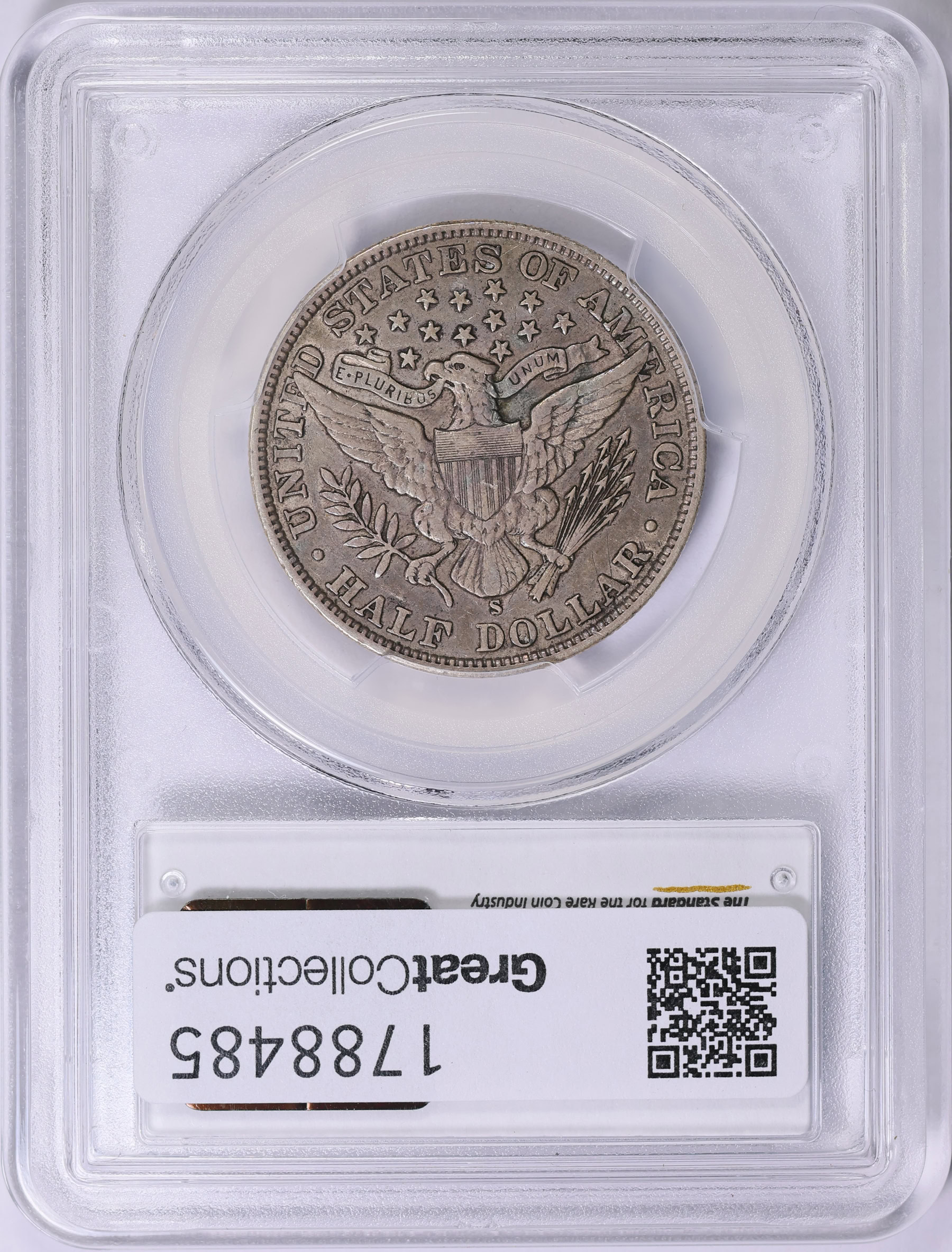 1903-S Barber Half Dollar PCGS XF-40 (CAC Green) (Item 1788485) | GreatCollections Coin Auctions