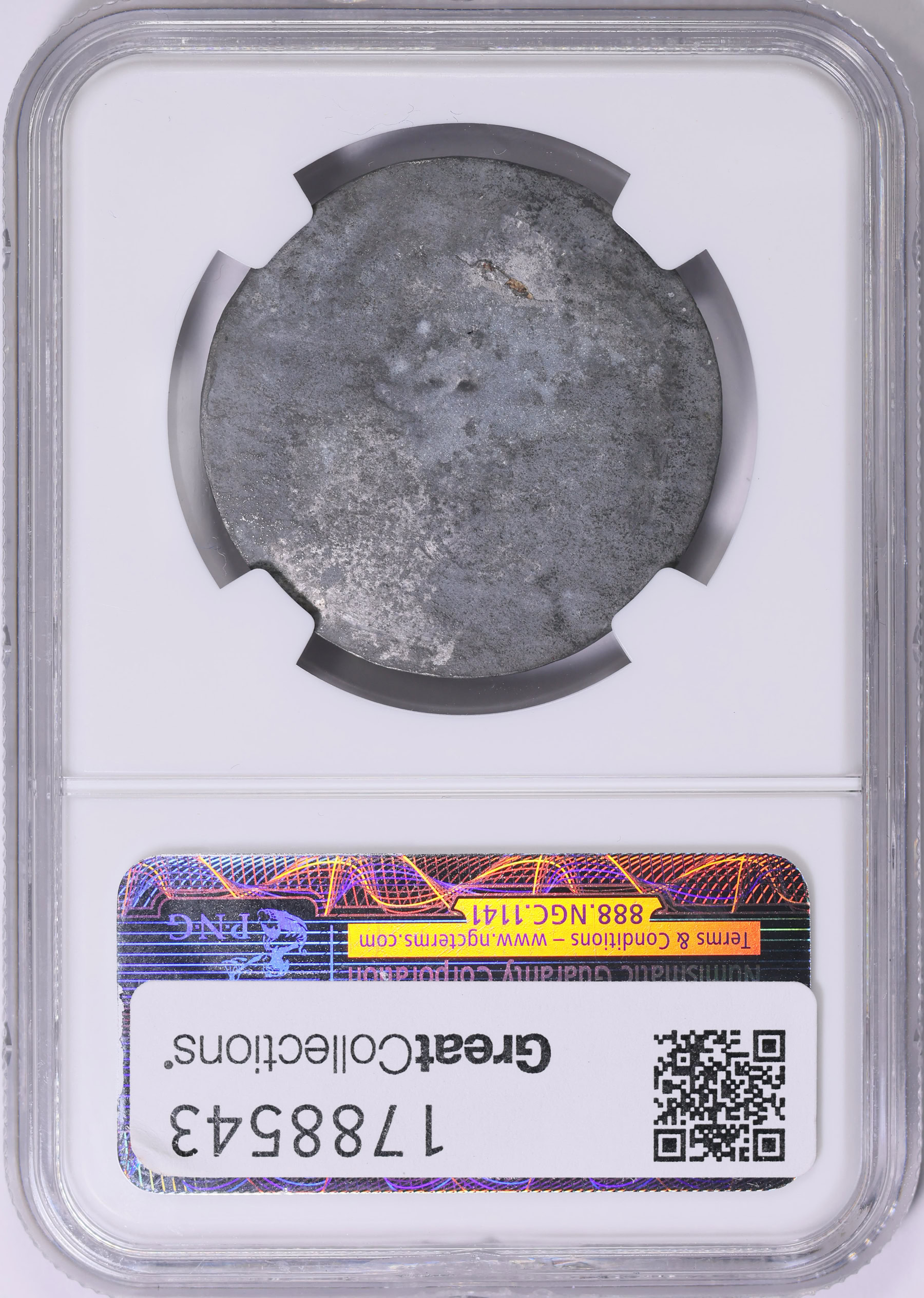 (1860) $20 Clark, Gruber & Co. Uniface Obverse White Metal Die Trial or ...