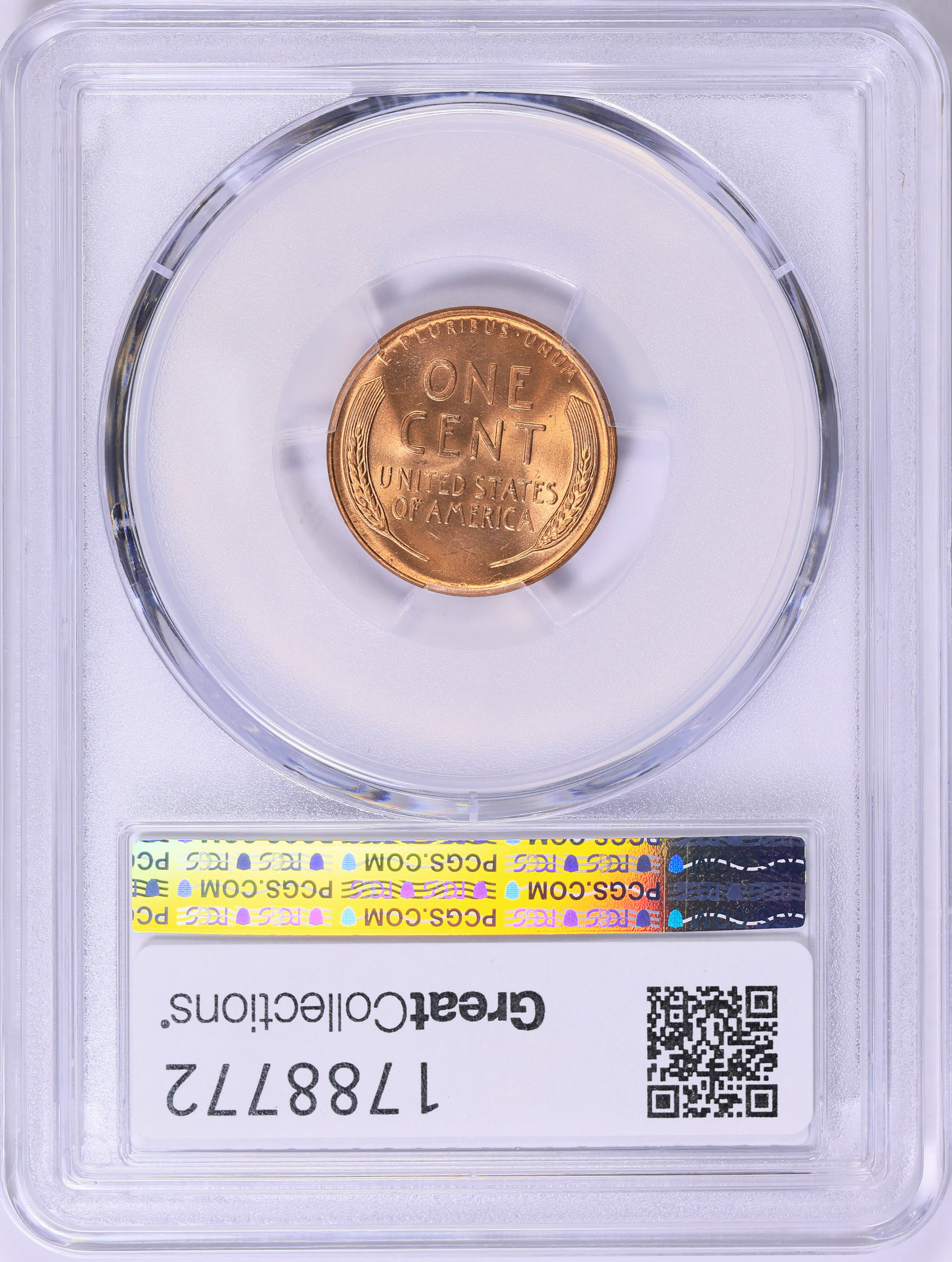 1951-D Lincoln Cent Over Mintmark FS-512 PCGS MS-64 RD (Item 1788772) | GreatCollections Coin ...