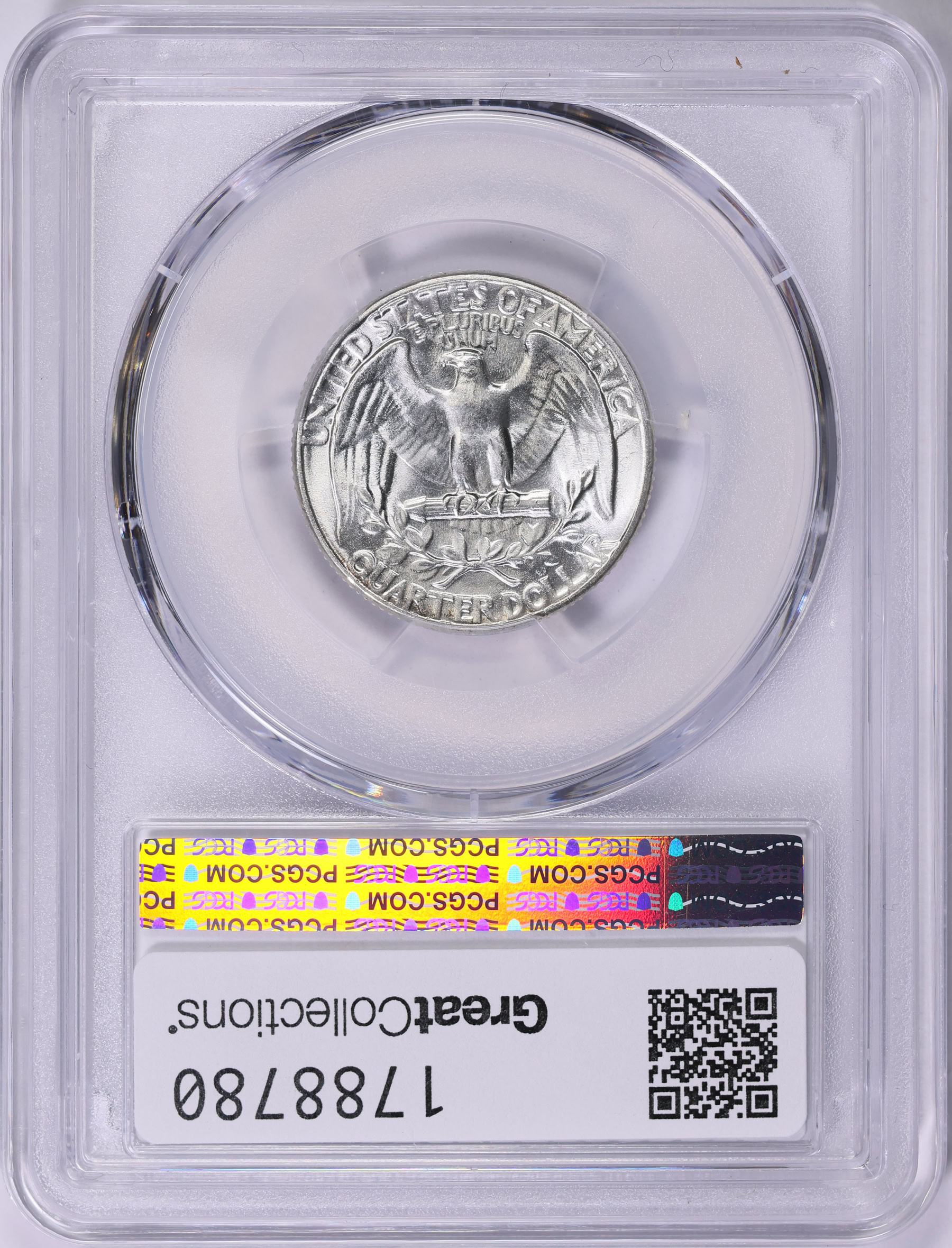 1950 Washington Quarter Doubled Die Reverse FS-801 PCGS MS-65 (Item ...