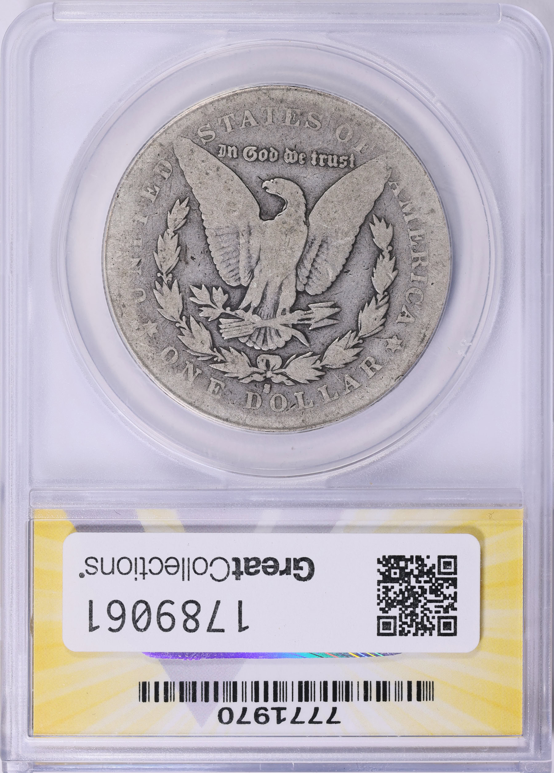 1893-S Morgan Silver Dollar ANACS G-04 Details (Item 1789061) | GreatCollections Coin Auctions