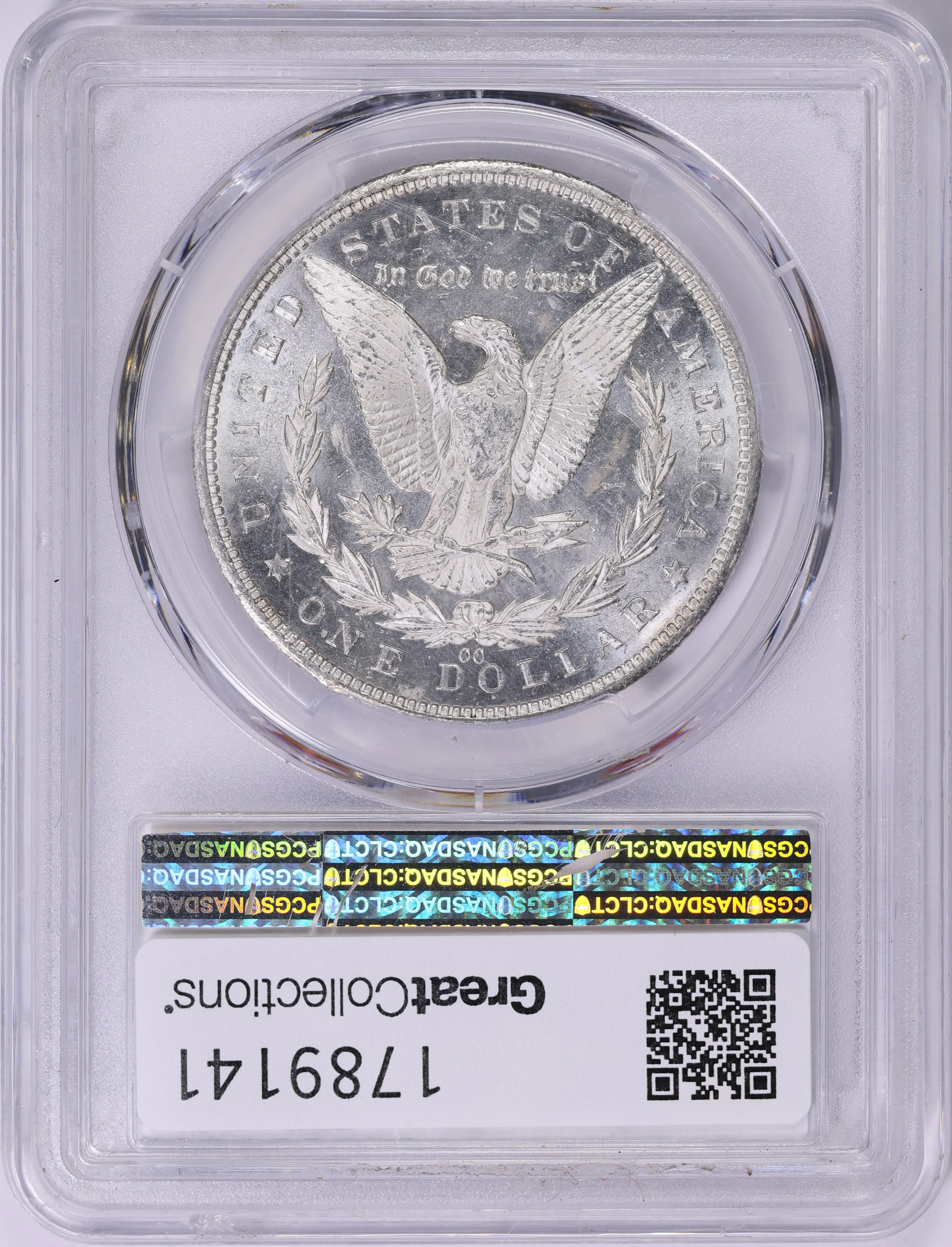1892-CC Morgan Silver Dollar PCGS MS-62 (Item 1789141) | GreatCollections Coin Auctions