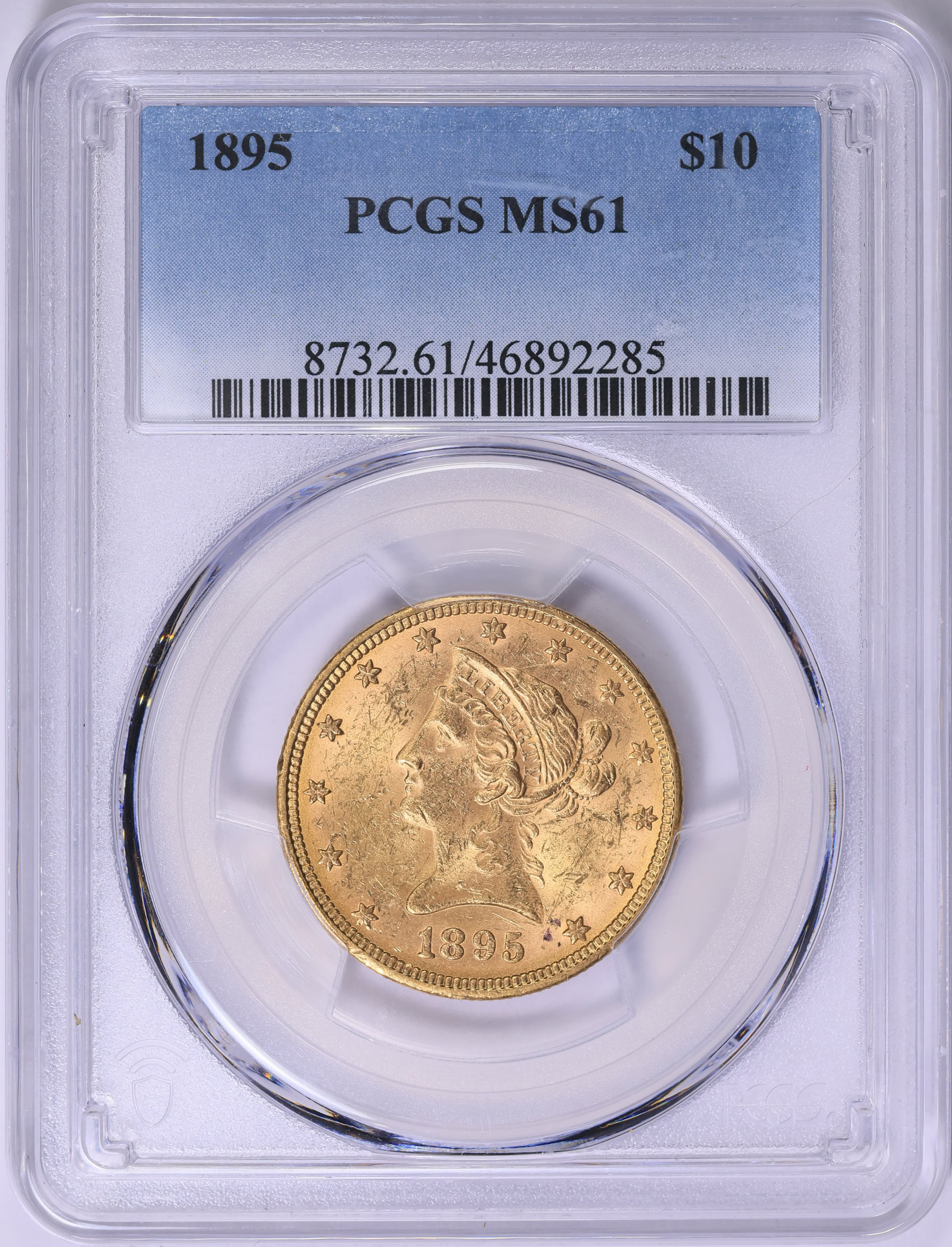 1895 Liberty Gold Eagle PCGS MS-61 (Item 1789147) | GreatCollections Coin Auctions