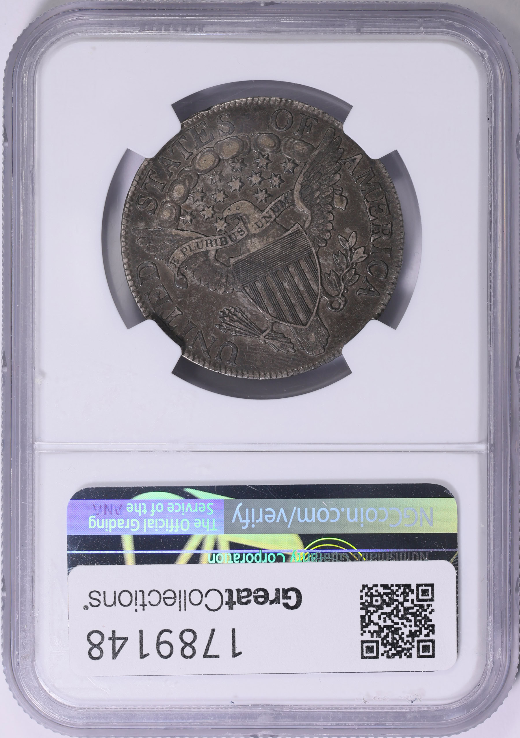 1806 Draped Bust Half Dollar NGC XF-45 (Item 1789148) | GreatCollections Coin Auctions