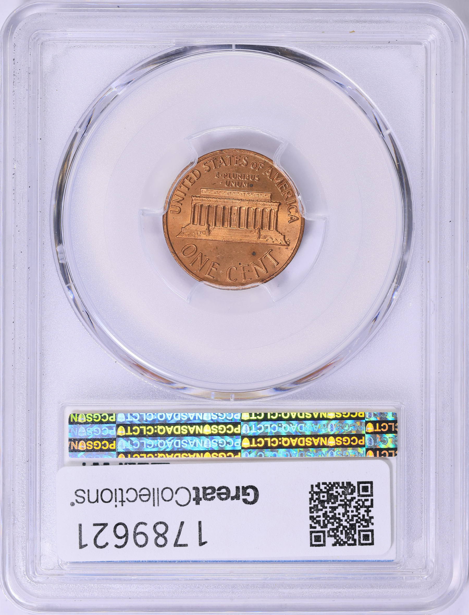1972 Lincoln Cent Doubled Die Obverse PCGS MS-66 RD (Item 1789621) | GreatCollections Coin Auctions