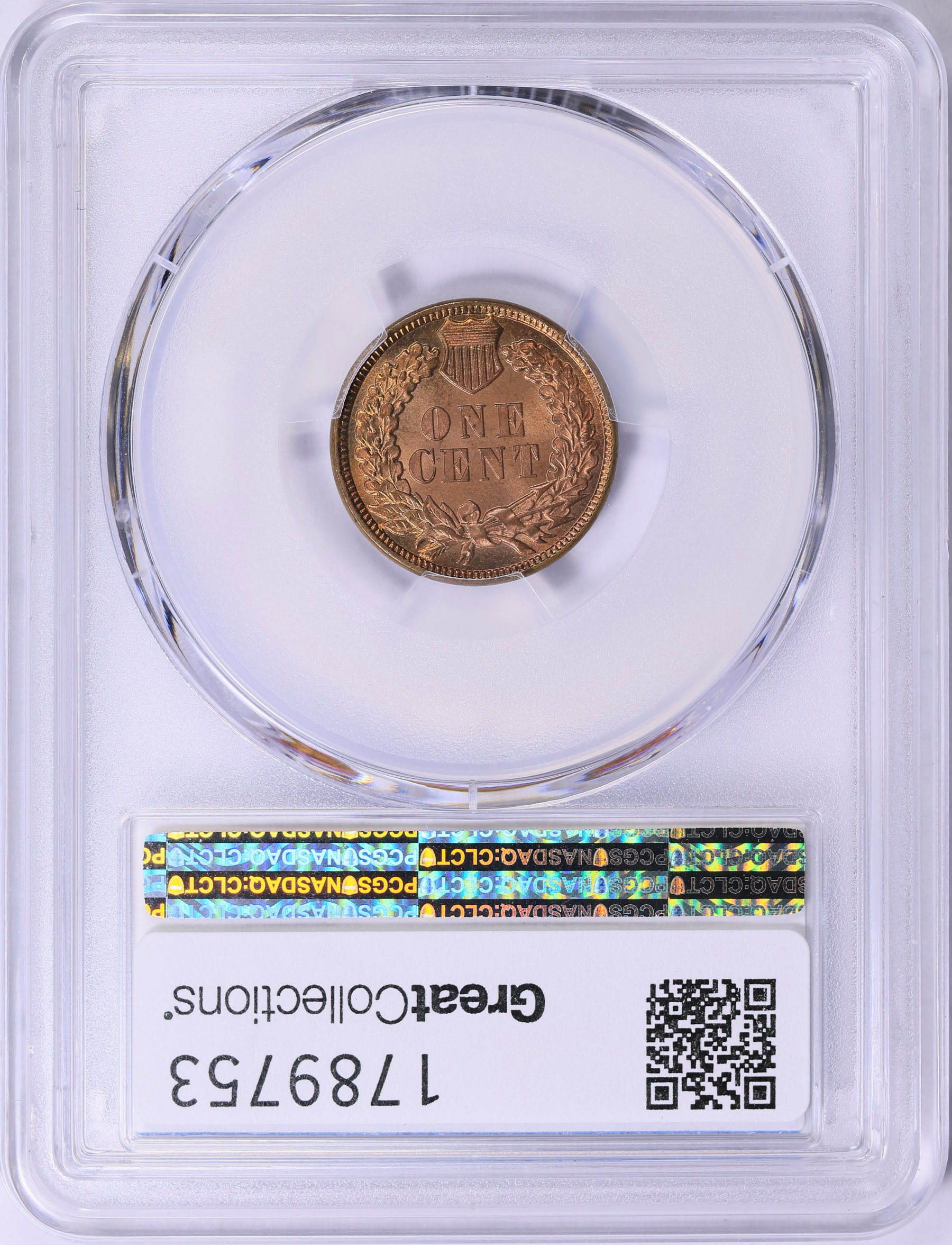 1880 Indian Cent PCGS MS-66+ RD (Item 1789753) | GreatCollections Coin Auctions