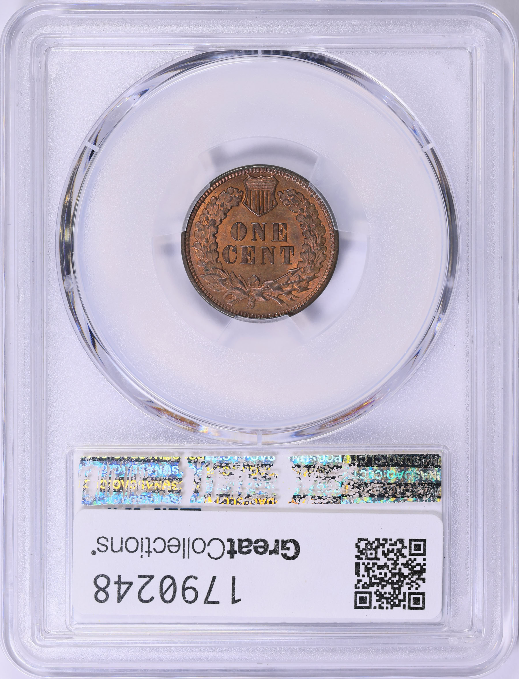 1894 Indian Cent PCGS MS-64 RB (Item 1790248) | GreatCollections Coin Auctions