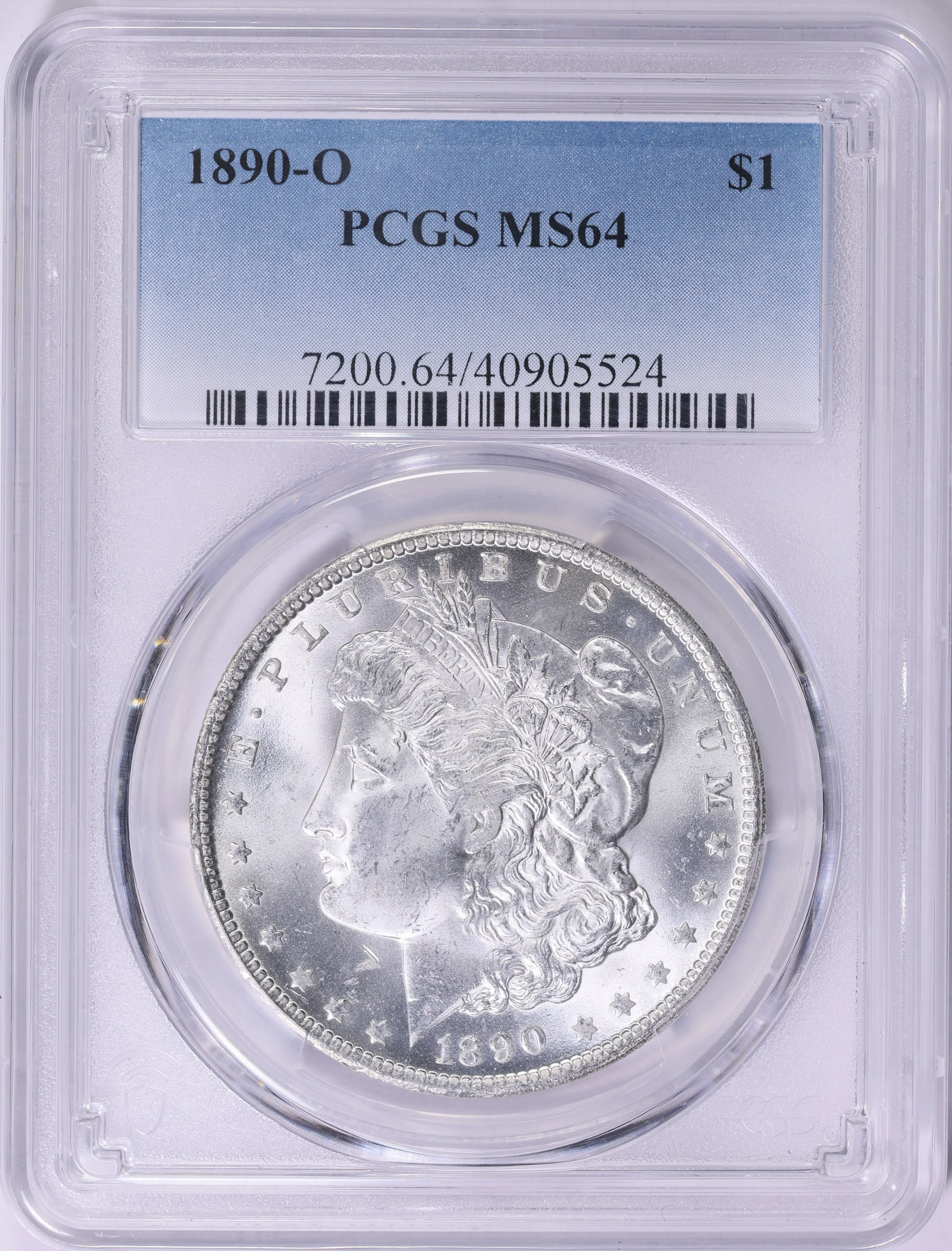 1890-O Morgan Silver Dollar PCGS MS-64 (Item 1790339 ...