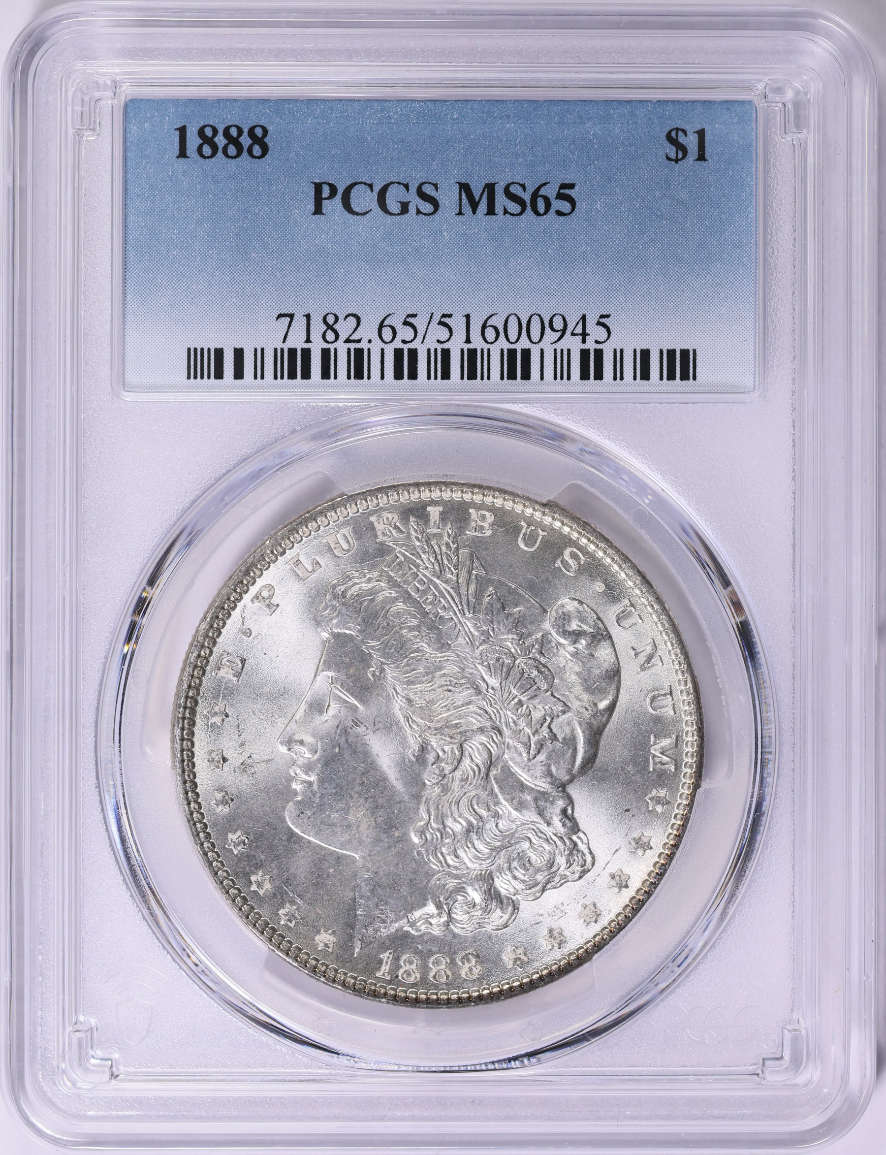 1888 Morgan Silver Dollar PCGS MS-65 (Item 1790817) | GreatCollections Coin Auctions