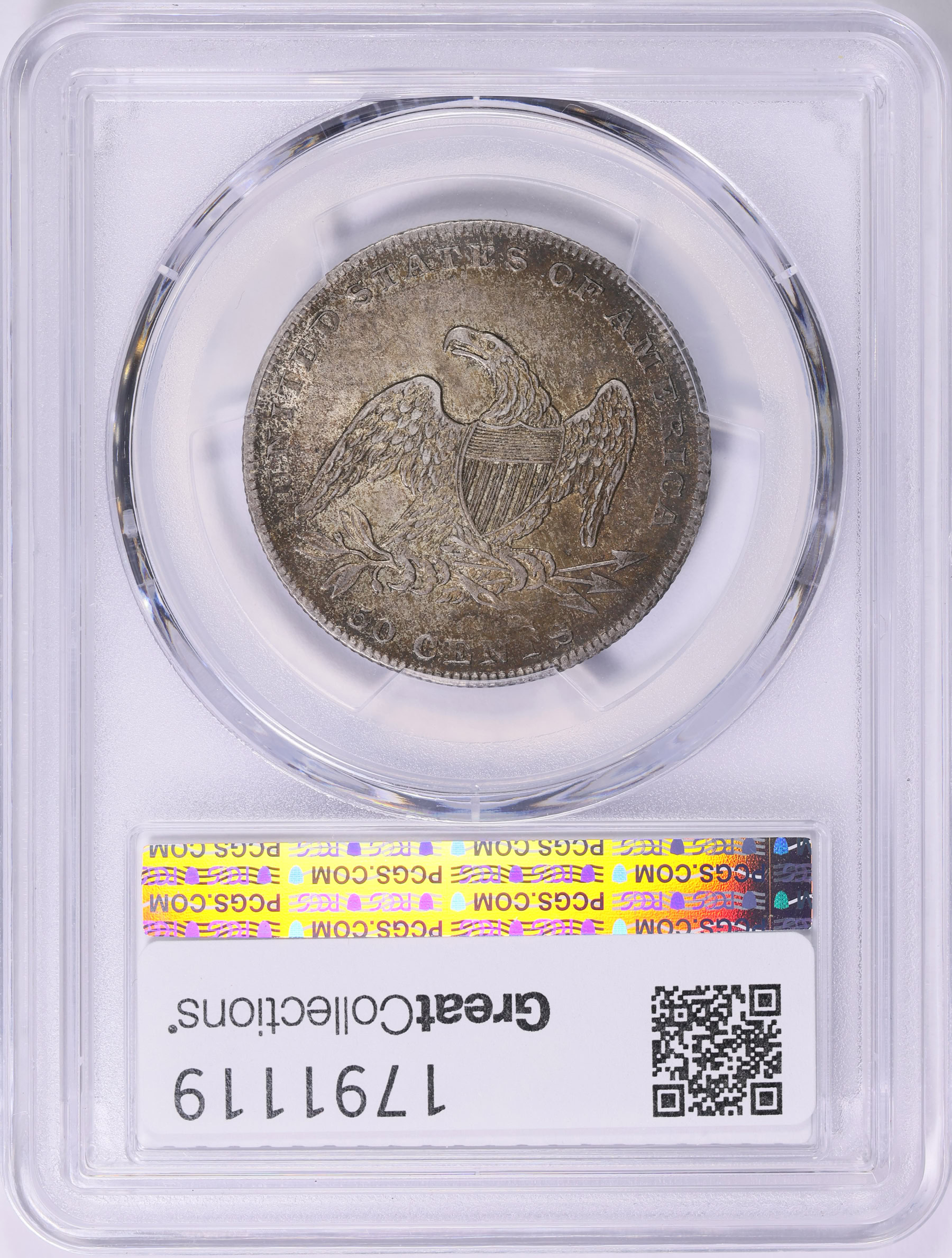 1837 Capped Bust Half Dollar PCGS AU-55 (Item 1791119) | GreatCollections Coin Auctions