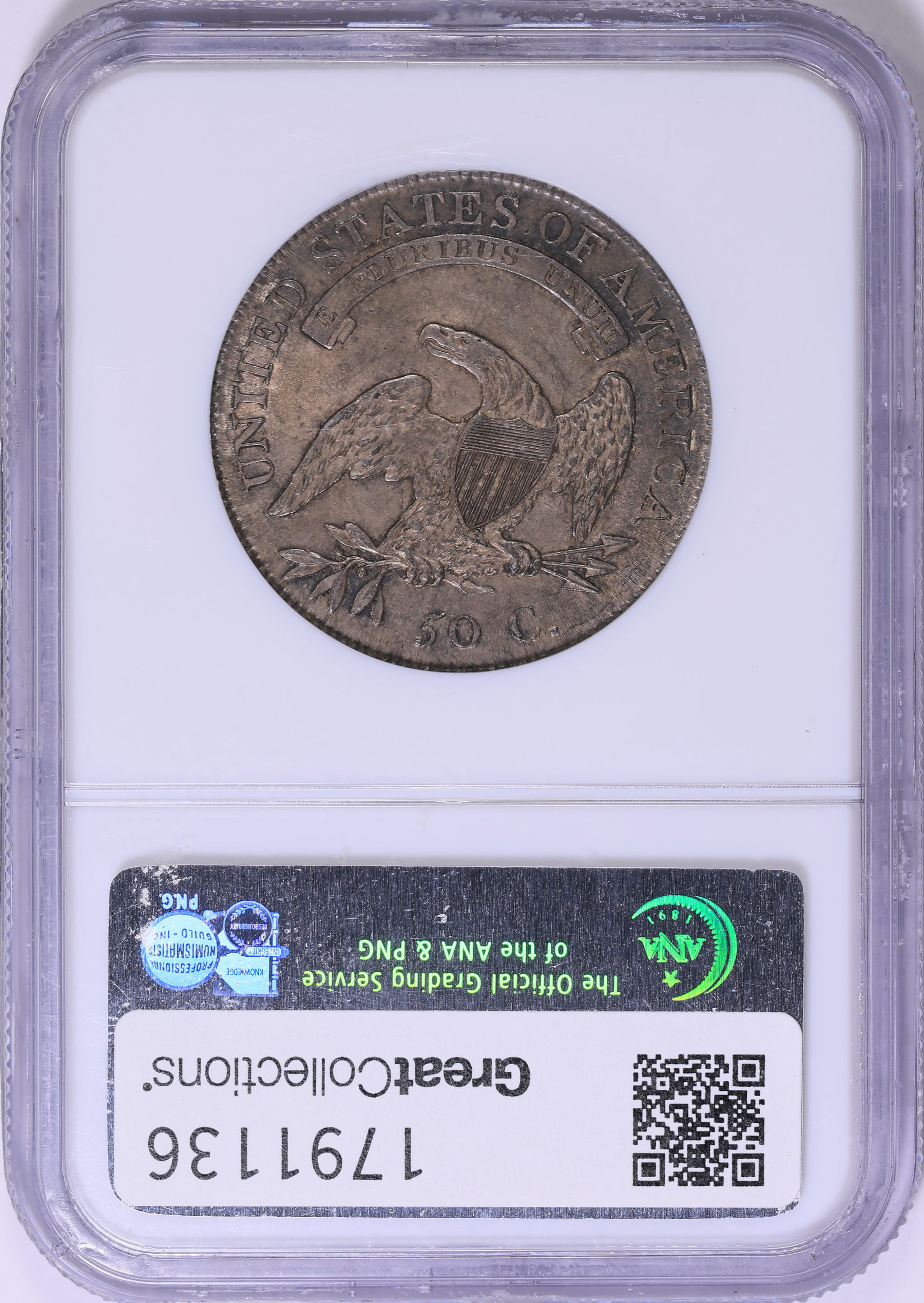 1808 Capped Bust Half Dollar NGC MS-62 (Item 1791136 ...
