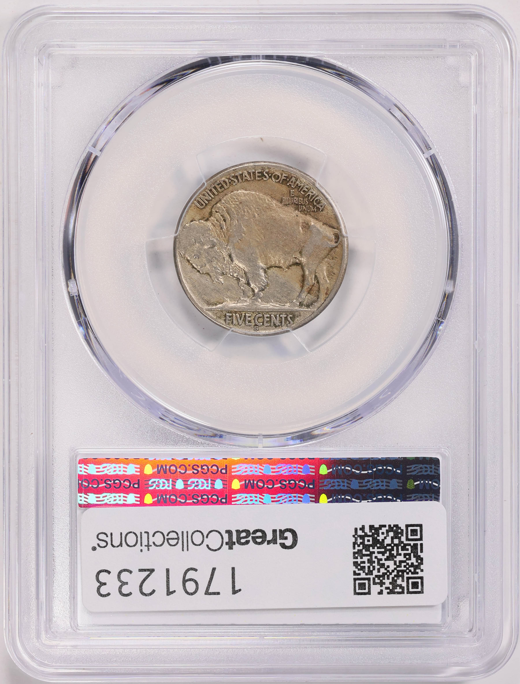 1920-S Buffalo Nickel PCGS XF-40 (Item 1791233) | GreatCollections Coin ...