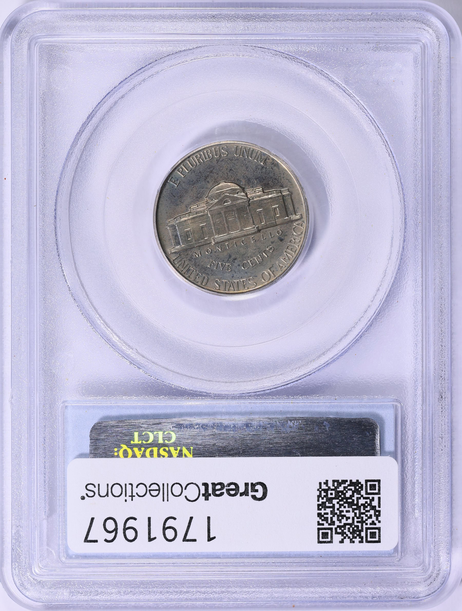 1942 Jefferson Nickel Type 1 PCGS Proof-65 (Item 1791967) | GreatCollections Coin Auctions