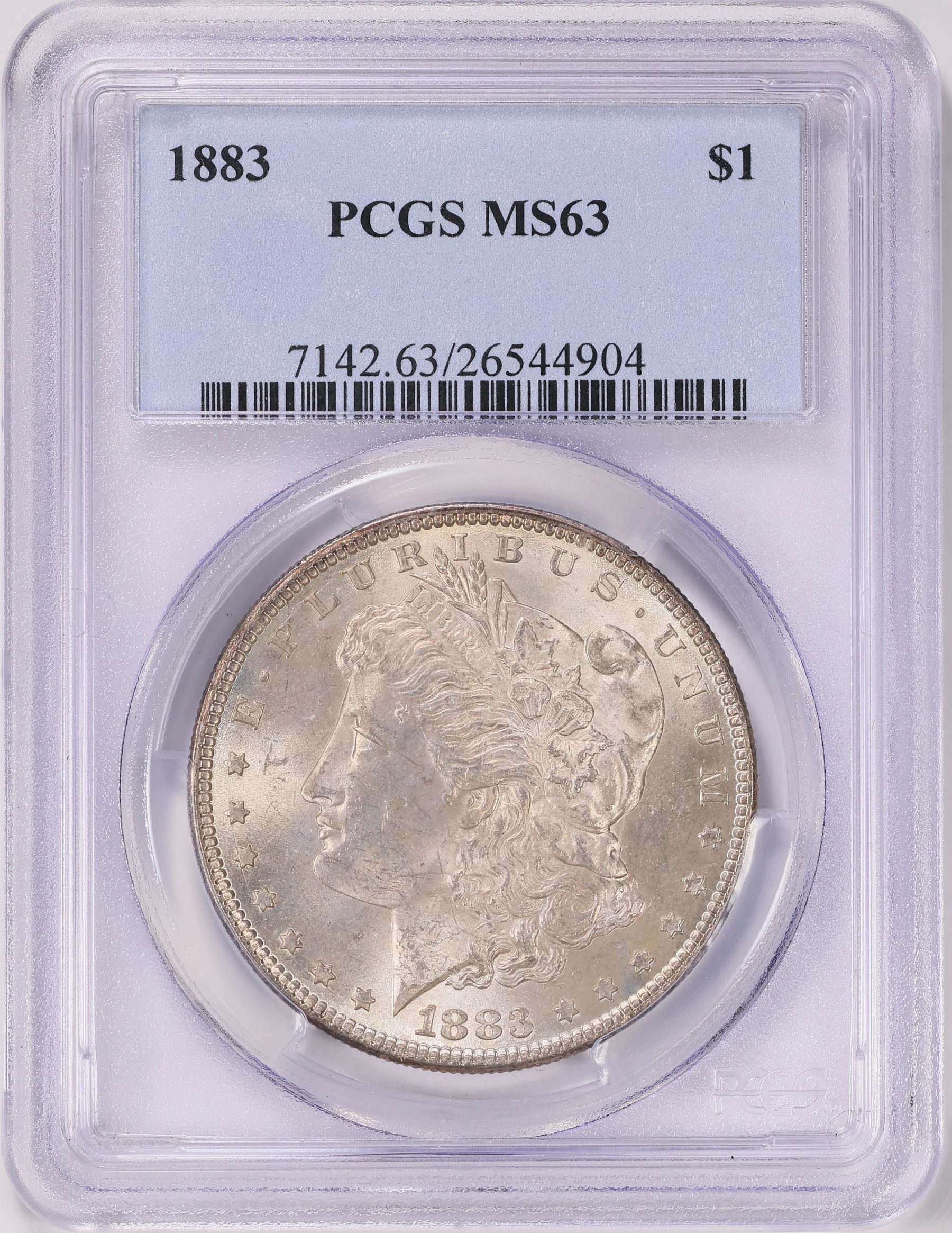 1883 Morgan Silver Dollar PCGS MS-63 (VSS VAM-11A) (Item 1792296) | GreatCollections Coin Auctions