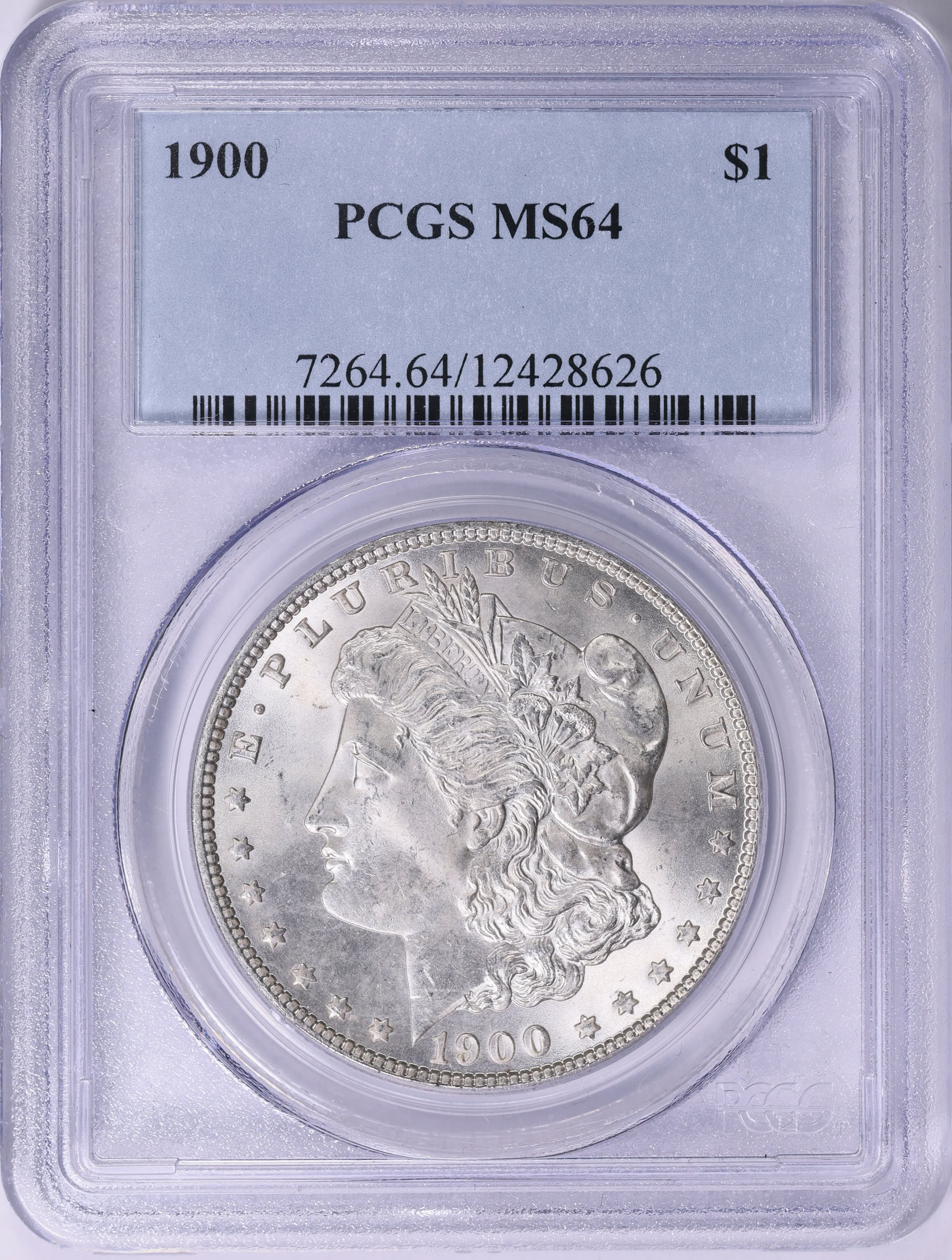 1900 Morgan Silver Dollar PCGS MS-64 (Item 1793522) | GreatCollections Coin Auctions