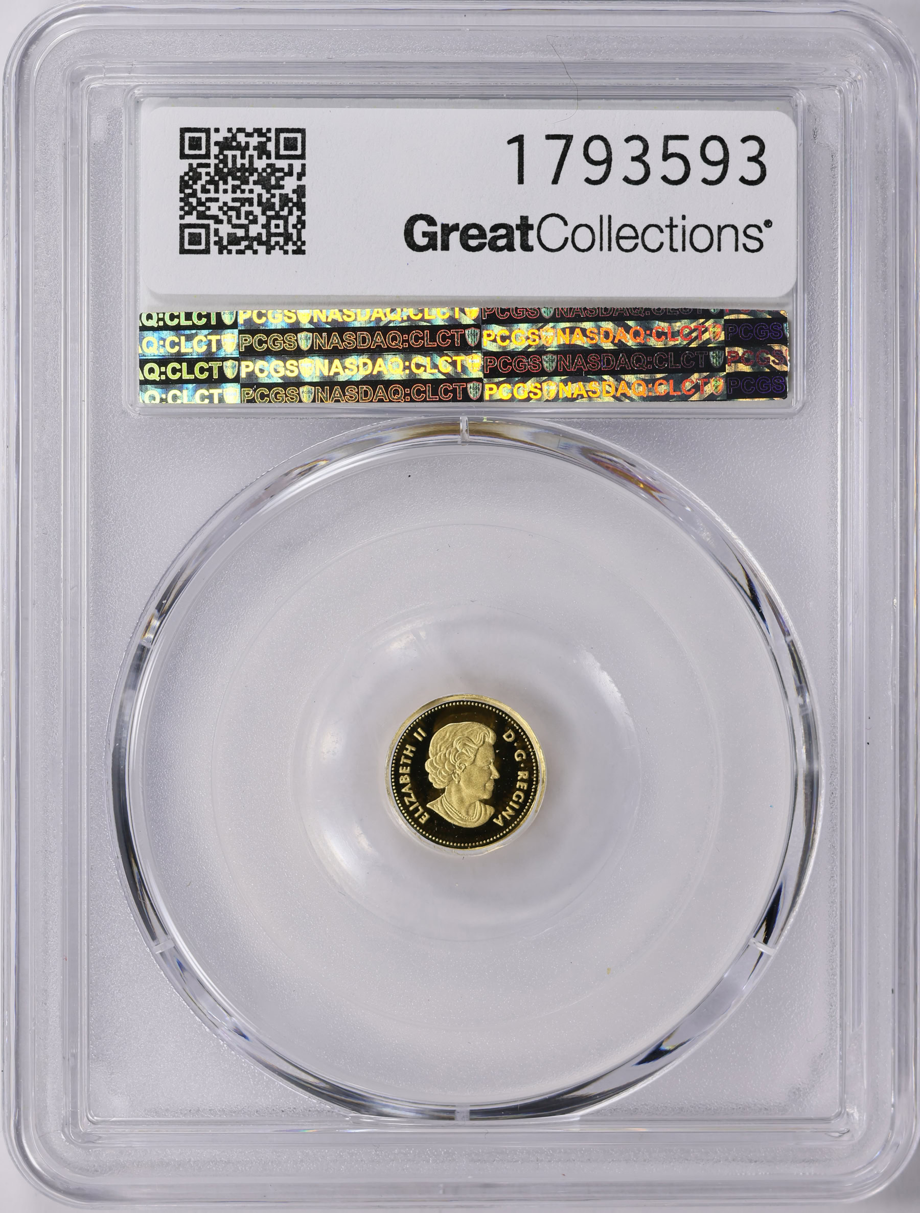 Canada 2014 Gold 25 Cents Eastern Chipmunk Au KM-1602 PCGS Proof-69 ...