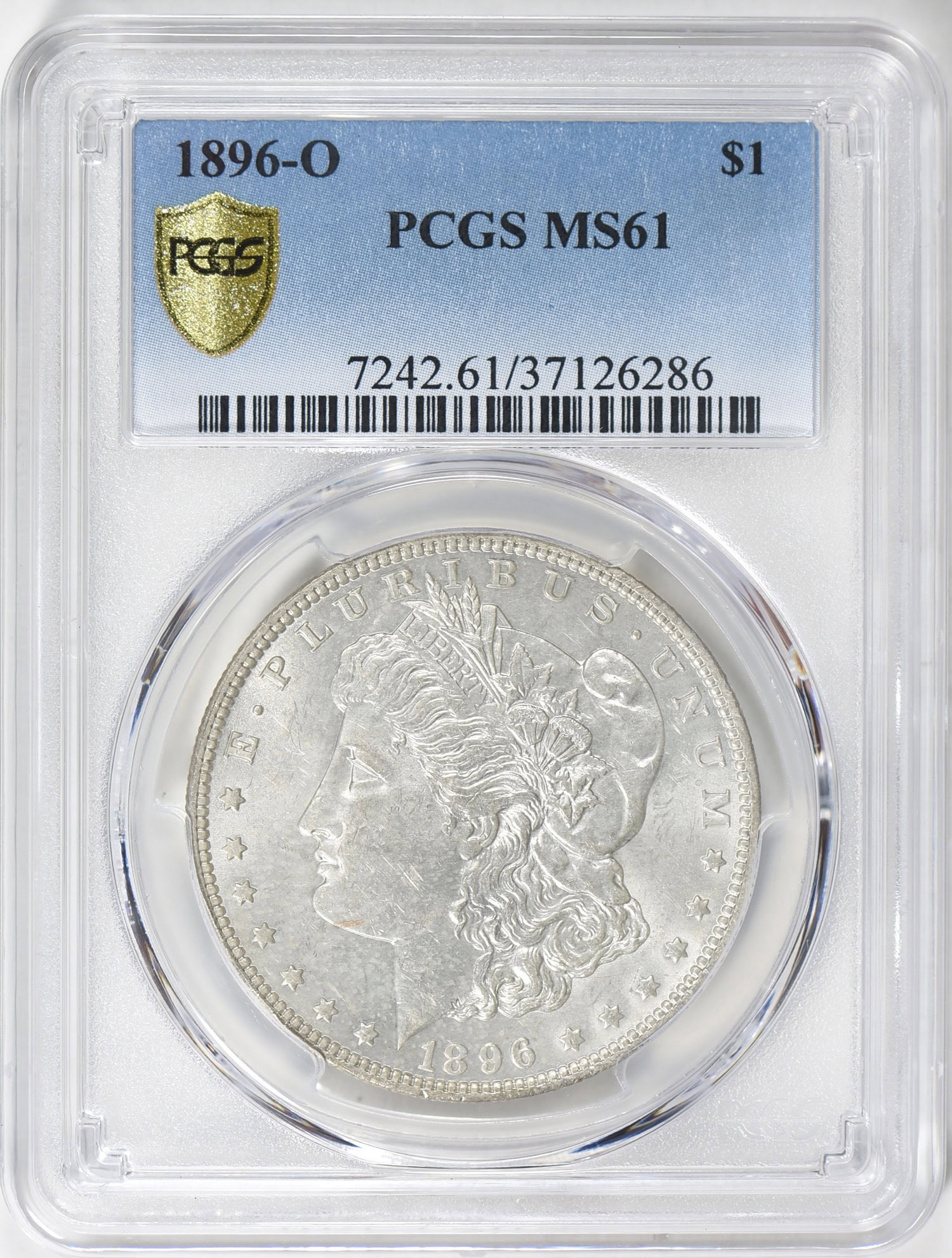 1896-O Morgan Silver Dollar PCGS MS-61 (Item 1796216) | GreatCollections Coin Auctions