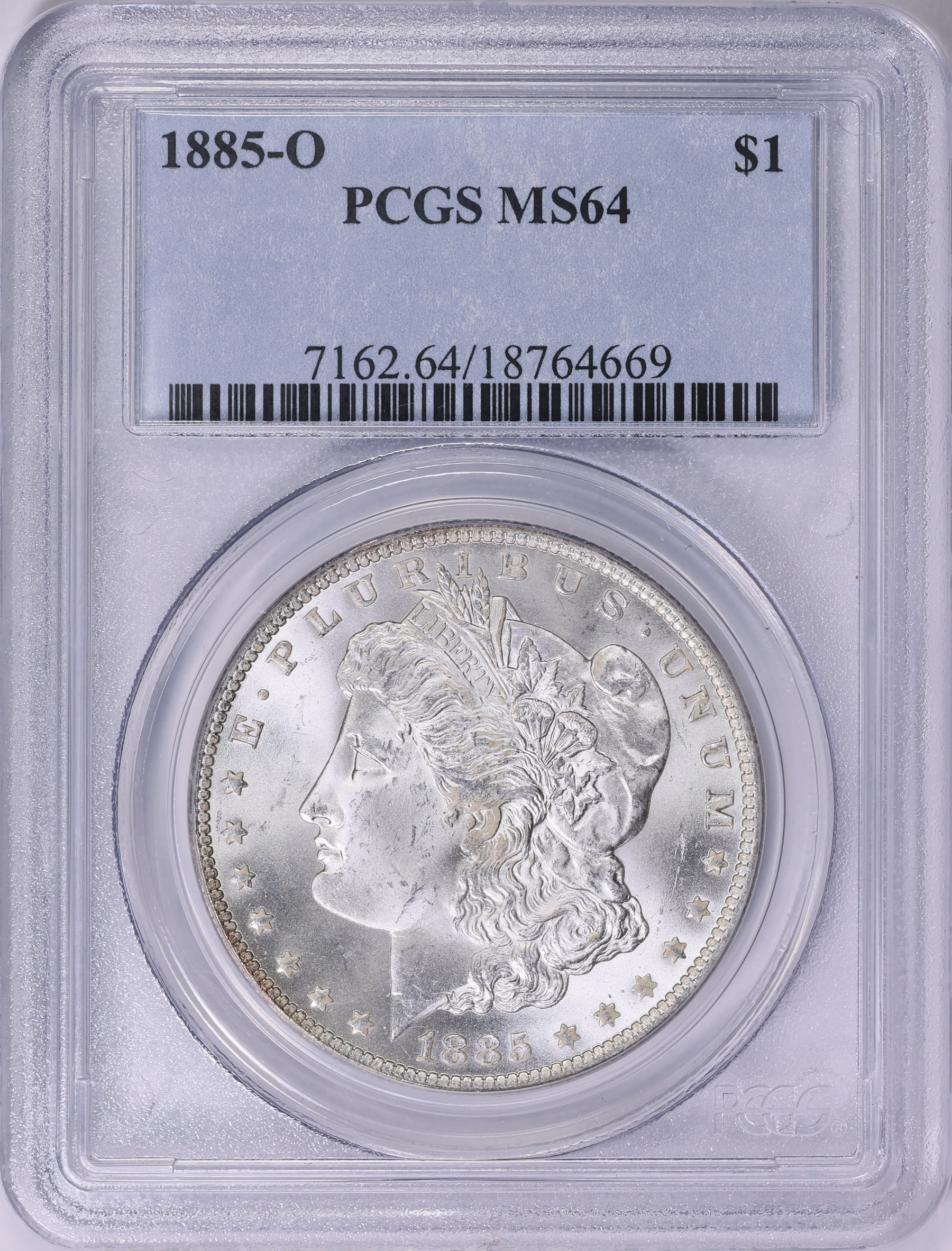 1885-O Morgan Silver Dollar PCGS MS-64 (Item 1796348) | GreatCollections Coin Auctions