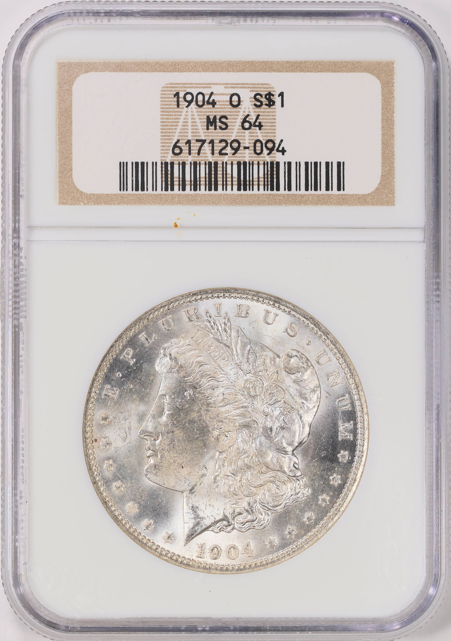 1904-O Morgan Silver Dollar NGC MS-64 (Item 1796642) | GreatCollections Coin Auctions