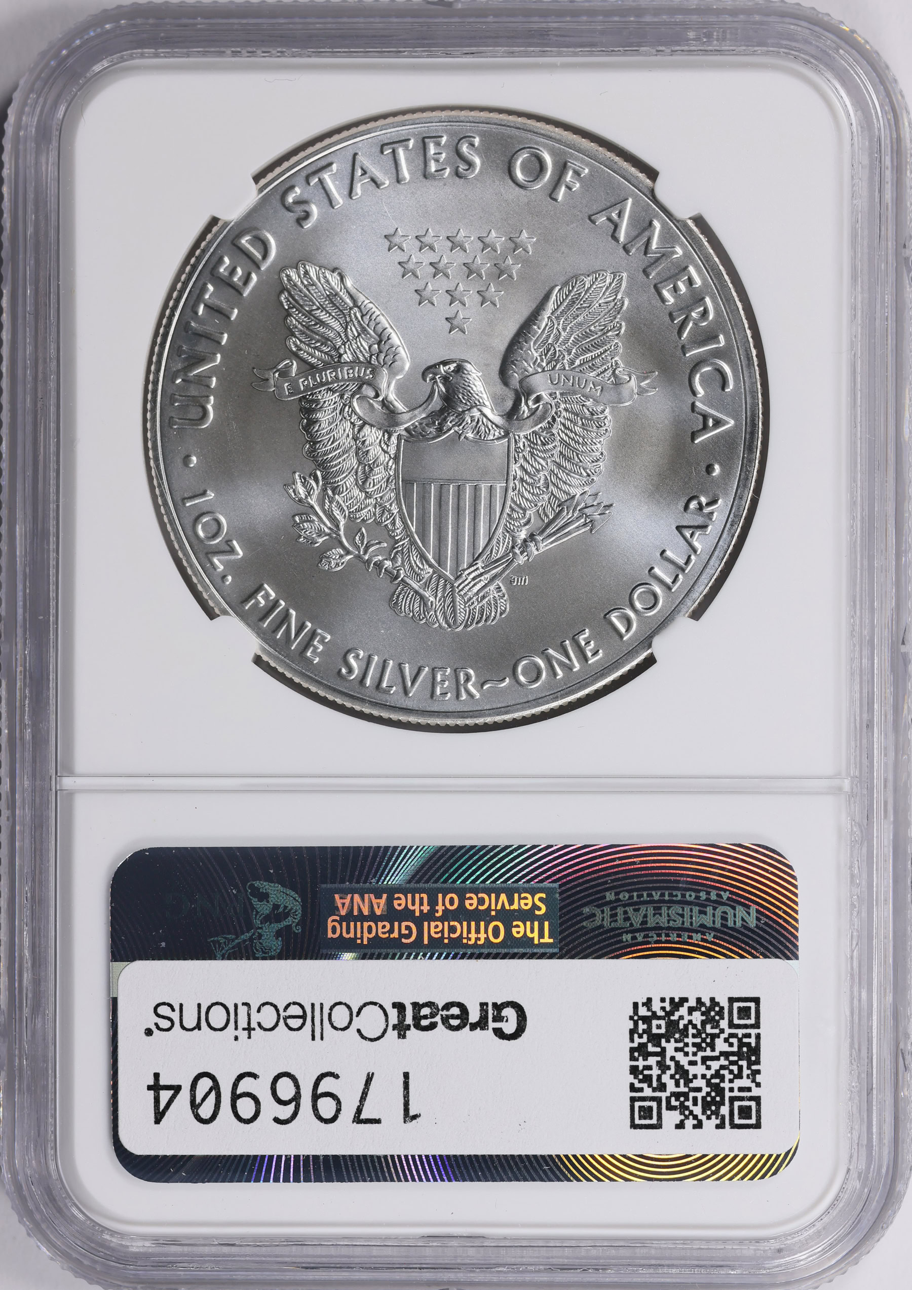 2018-(W) $1 Silver Eagle First Day of Issue Struck at West Point Mint NGC MS-70 (Item 1796904 ...