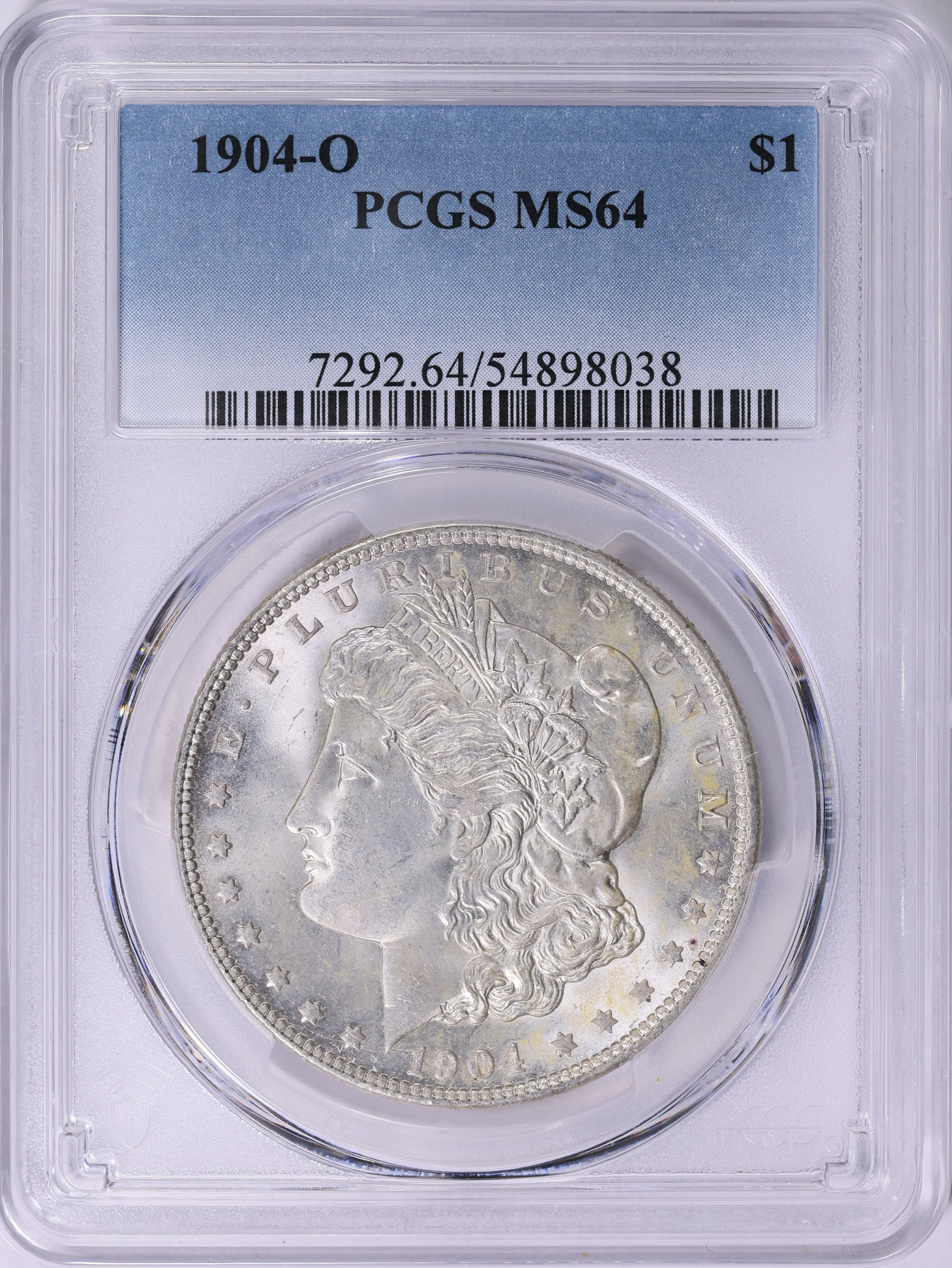 1904-O Morgan Silver Dollar PCGS MS-64 (Item 1797495) | GreatCollections Coin Auctions