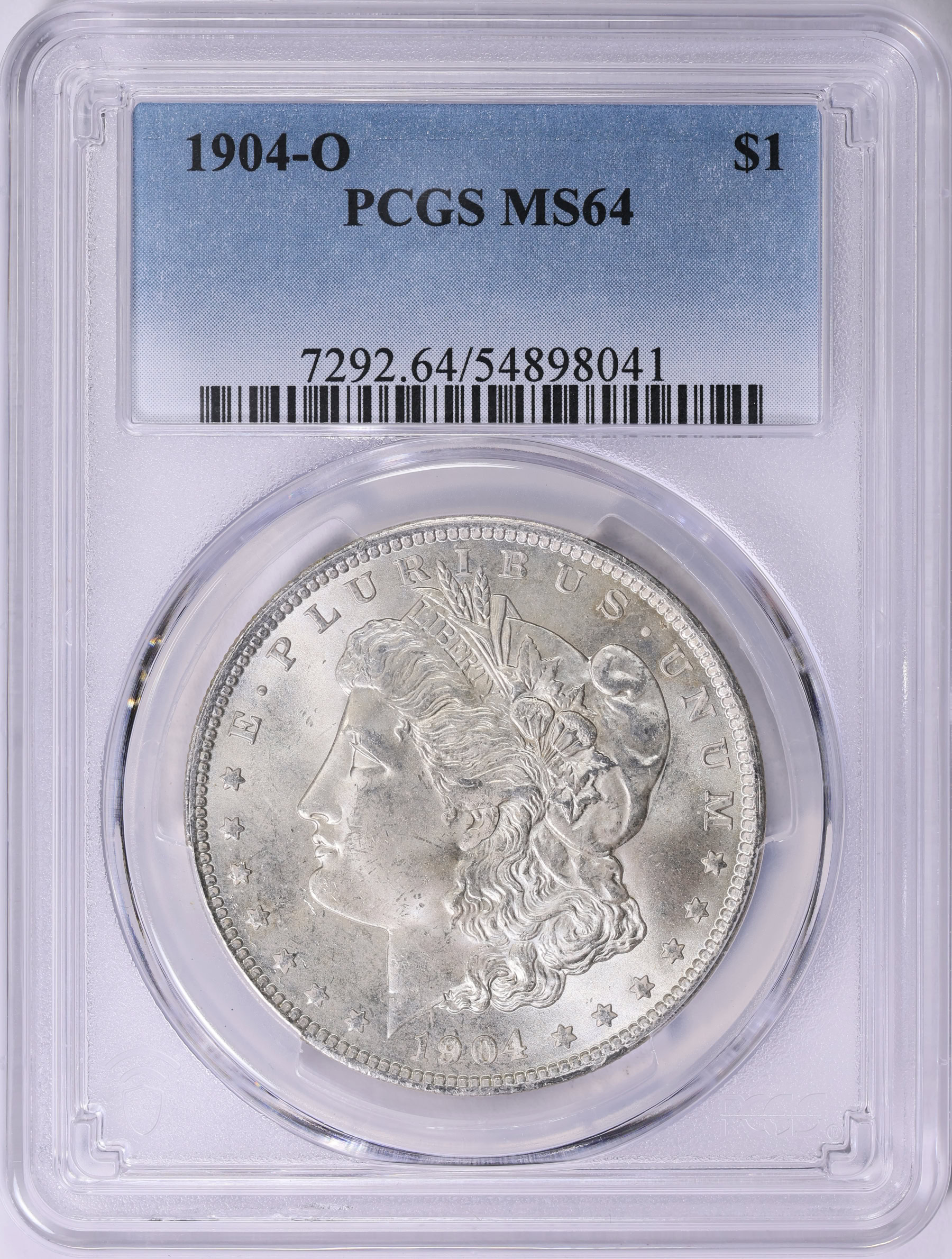 1904-O Morgan Silver Dollar PCGS MS-64 (Item 1797498) | GreatCollections Coin Auctions