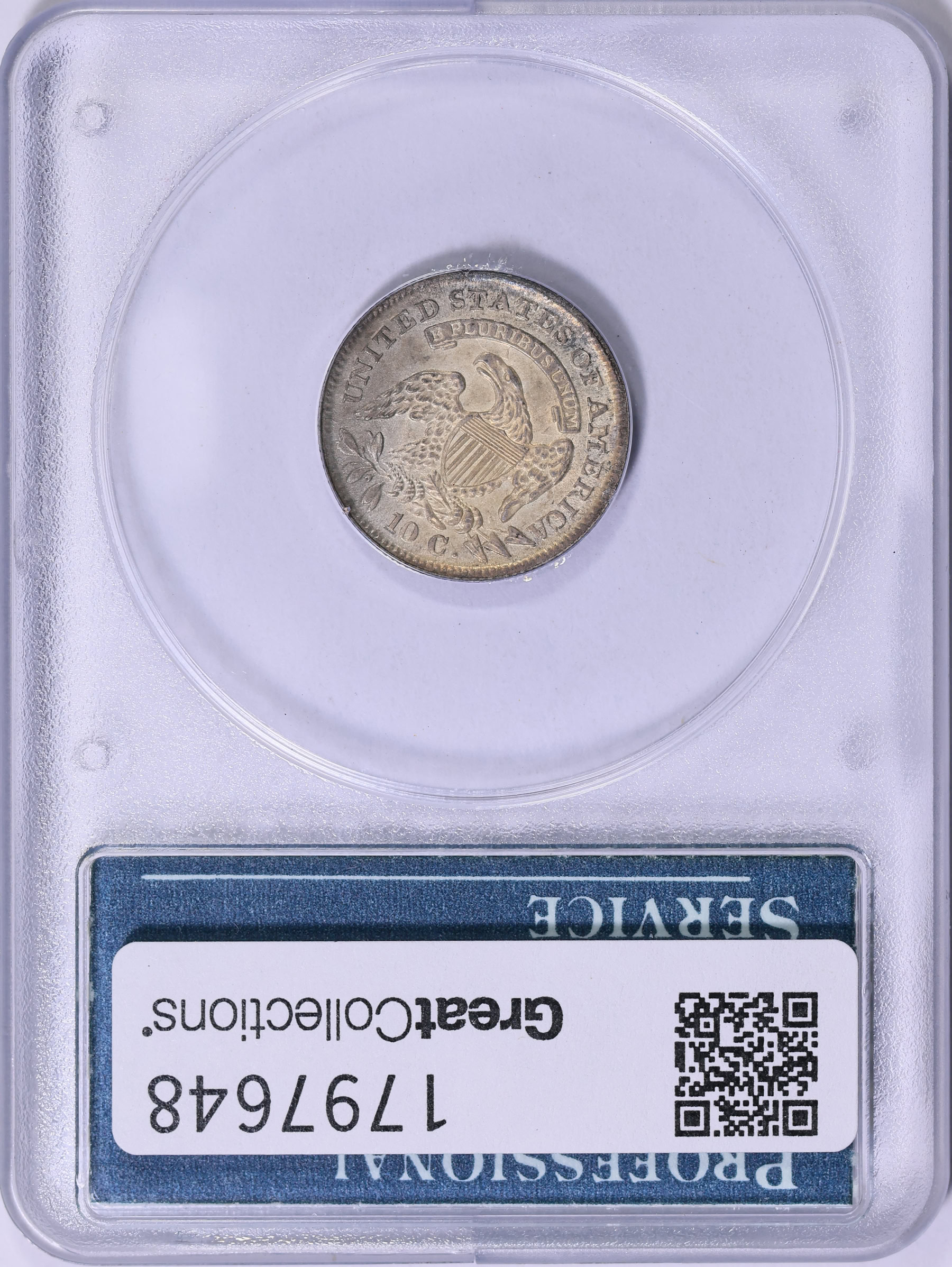 1836 Capped Bust Dime PCGS MS-61 (CAC Green) OGH (1st Gen) (Item ...