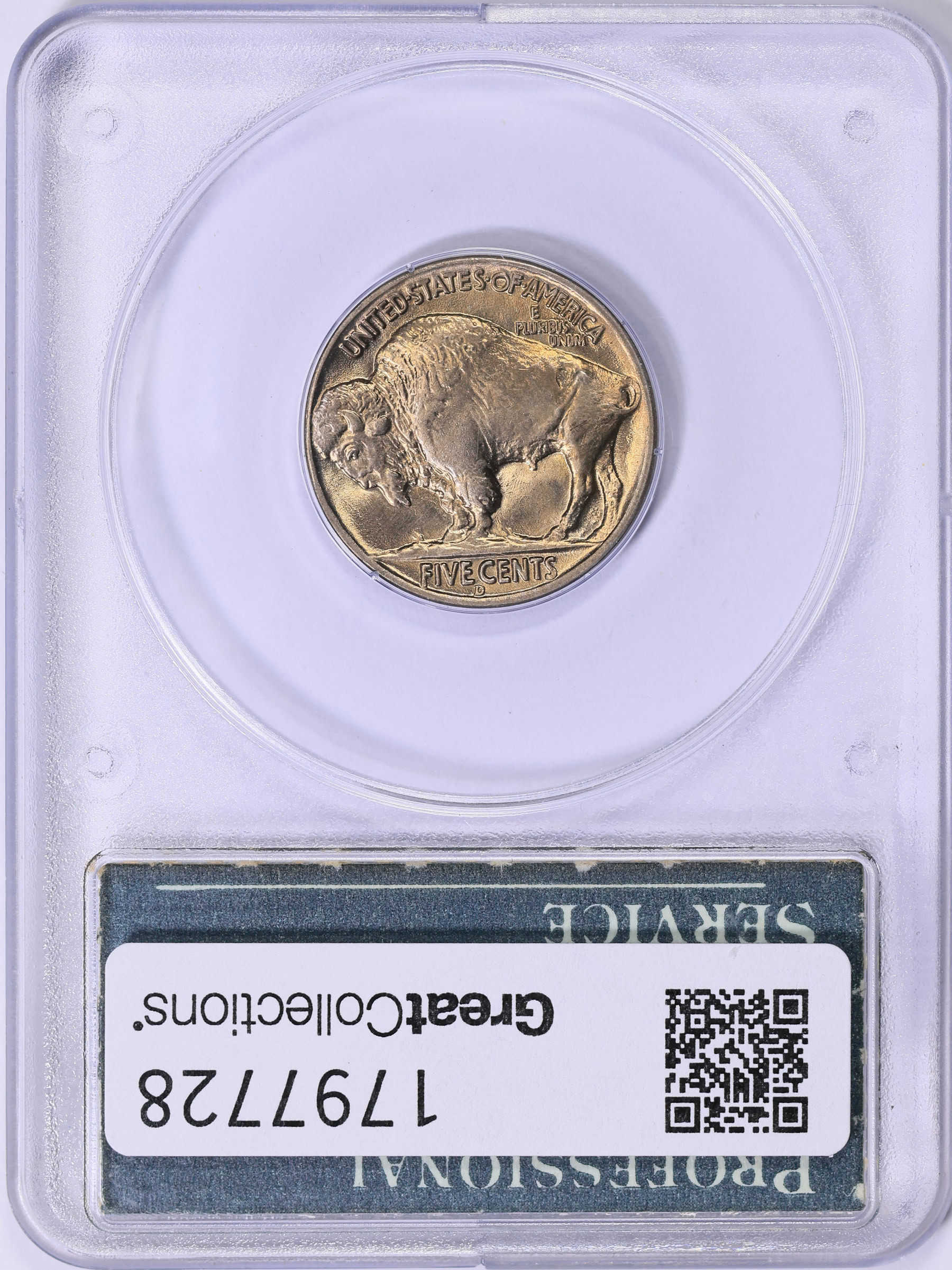 1938-D Buffalo Nickel PCGS MS-66 (CAC Green) OGH (1st Gen) (Item 1797728) | GreatCollections ...