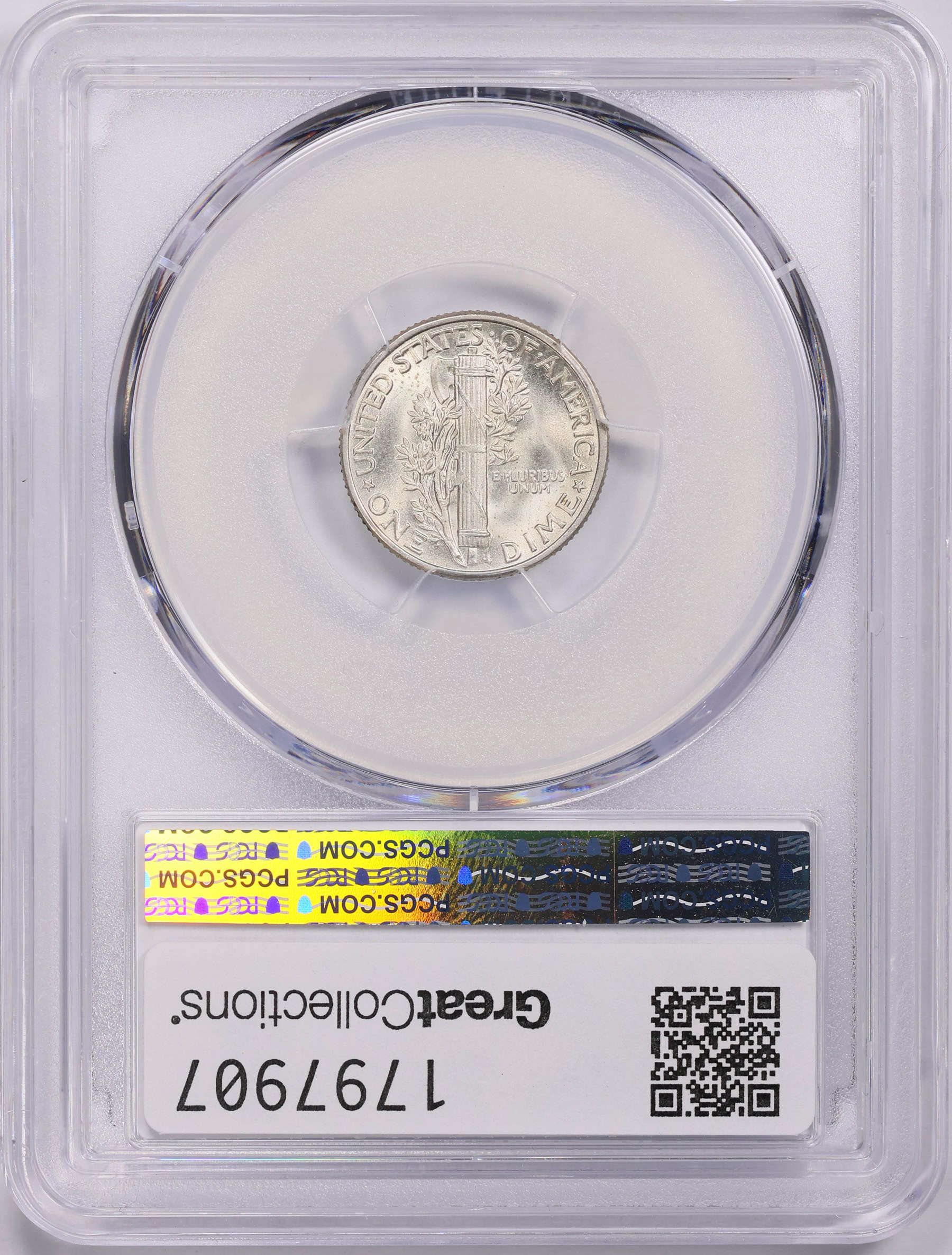 1939 Mercury Dime PCGS MS-65 (Item 1797907) | GreatCollections Coin Auctions