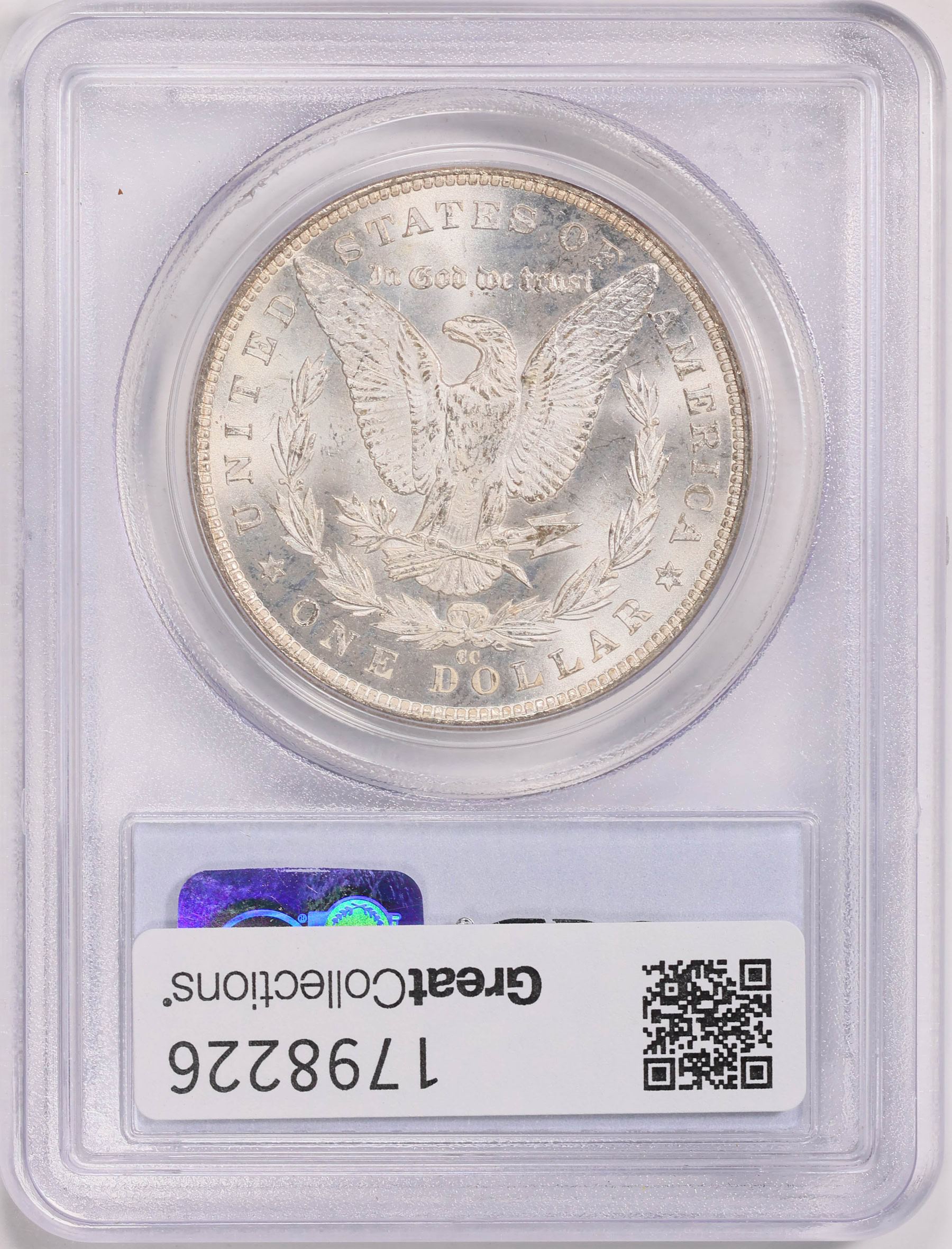 1883-CC Morgan Silver Dollar PCGS MS-65 (Item 1798226) | GreatCollections Coin Auctions