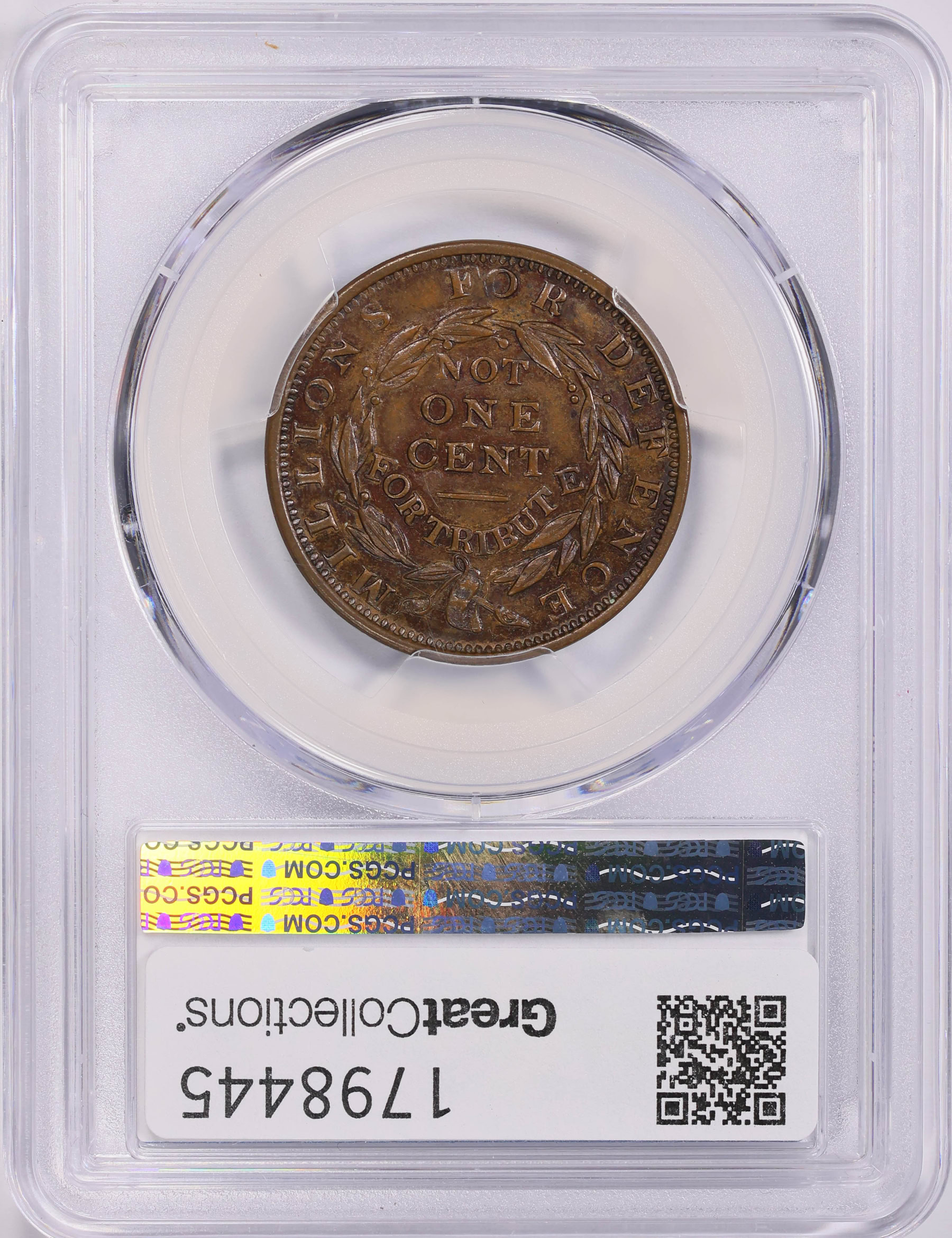1841 Daniel Webster Hard Times Token HT-17 PCGS MS-62 BN (Item 1798445 ...