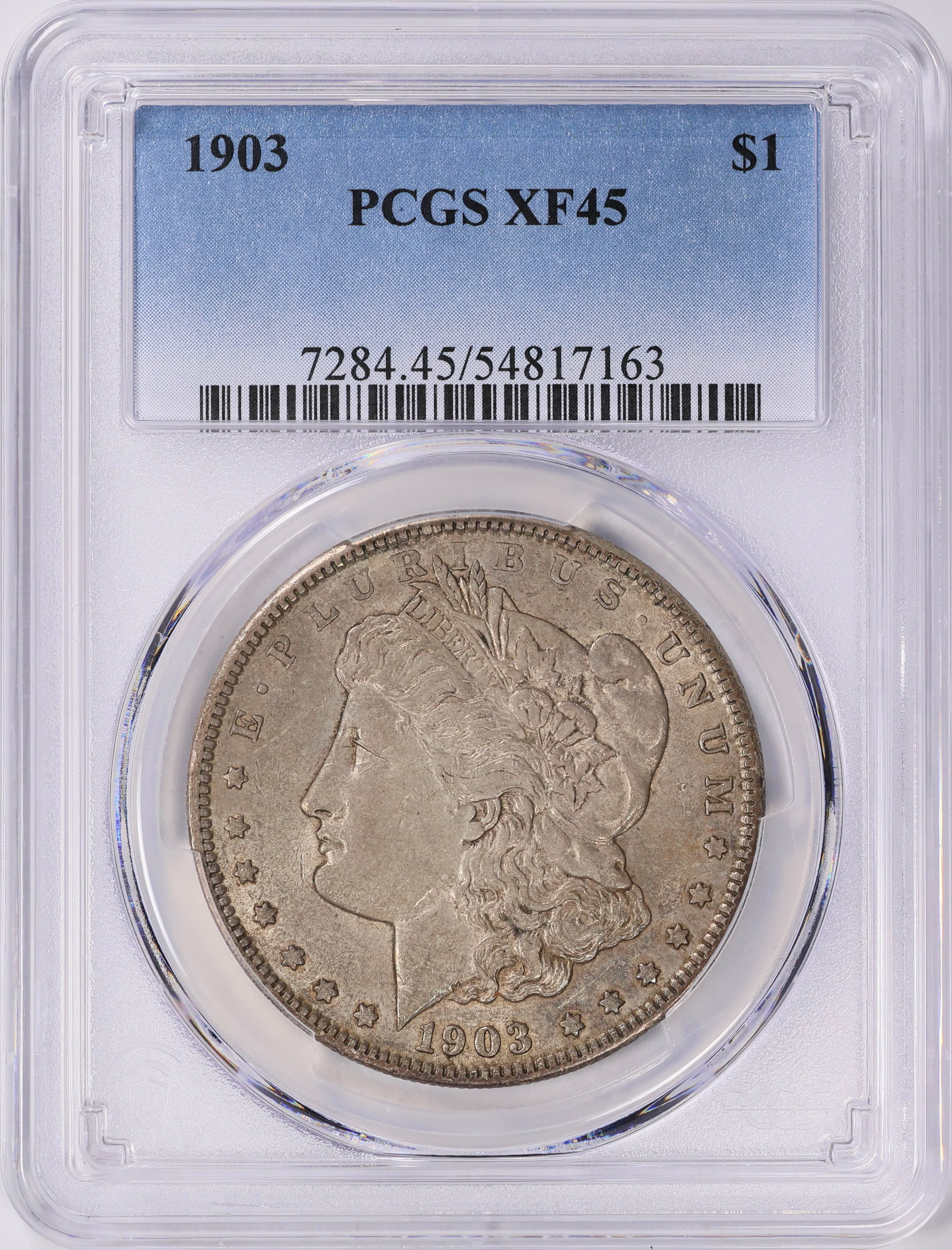 1903 Morgan Silver Dollar PCGS XF-45 (Item 1798492) | GreatCollections Coin Auctions