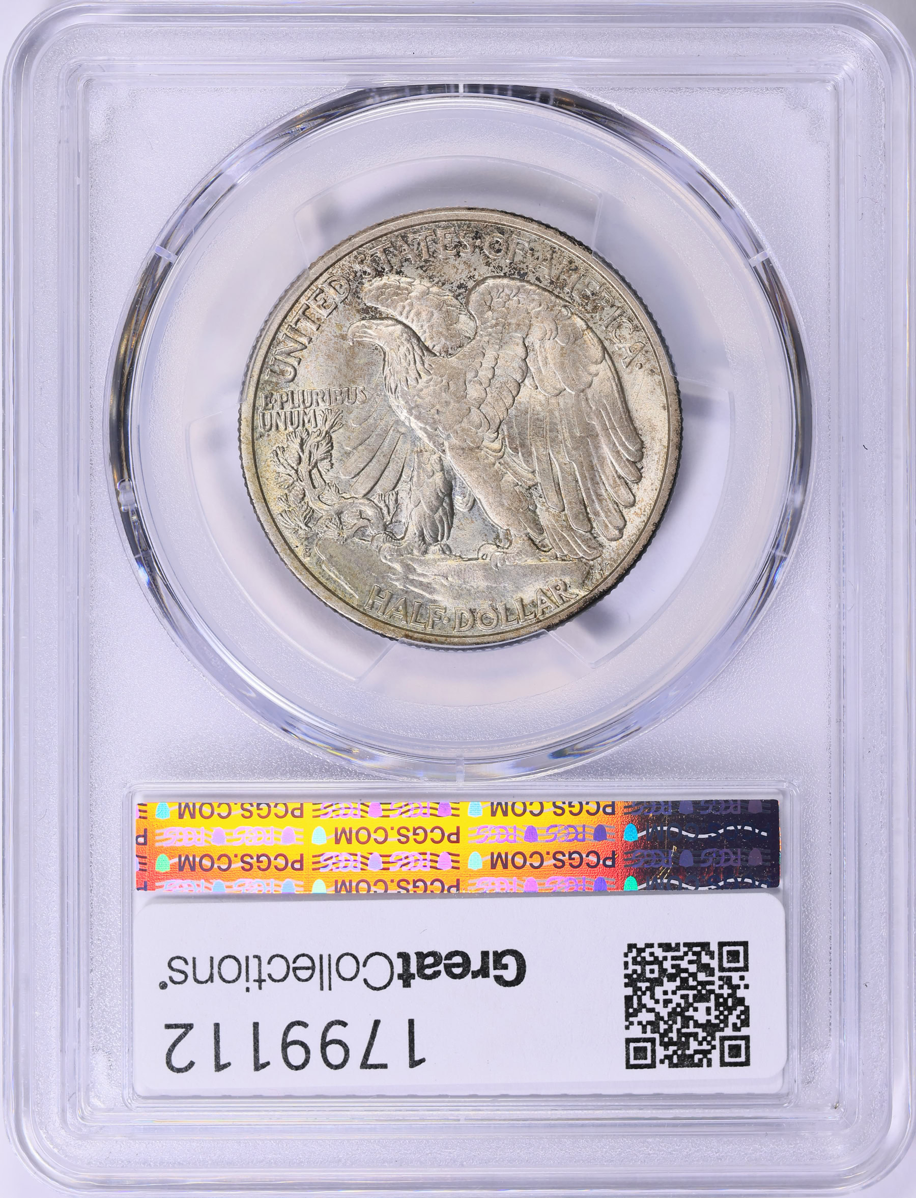 1923-S Walking Liberty Half Dollar PCGS MS-64+ (CAC Green) (Item 1799112) | GreatCollections ...