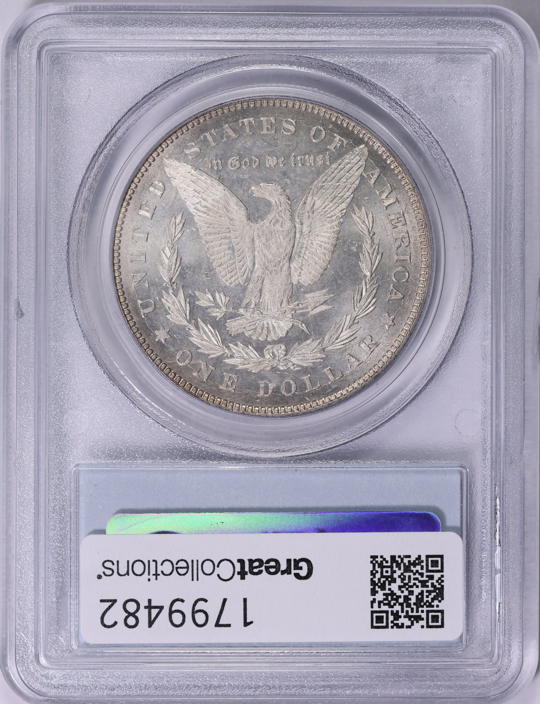1878 7TF Morgan Silver Dollar Doubled RIB Reverse of 1878 VAM-70 Top 100 PCGS MS-62 (Item ...
