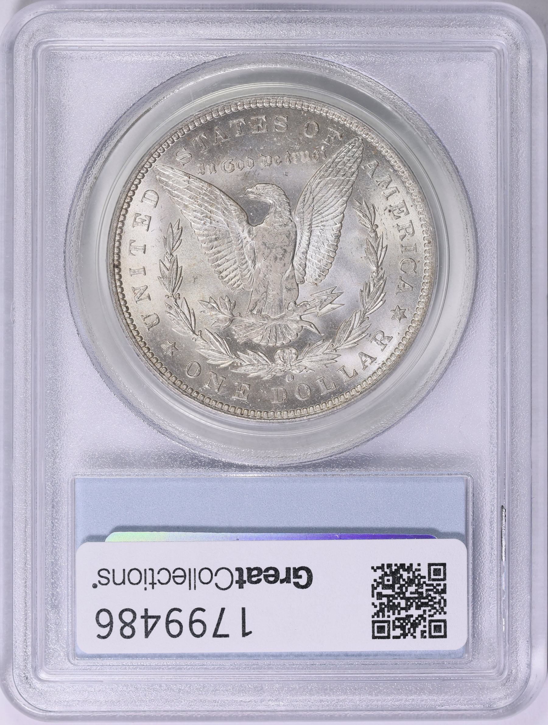 1888-O Morgan Silver Dollar Clashed E VAM-1A Top 100 PCGS MS-62 (Item 1799486 ...