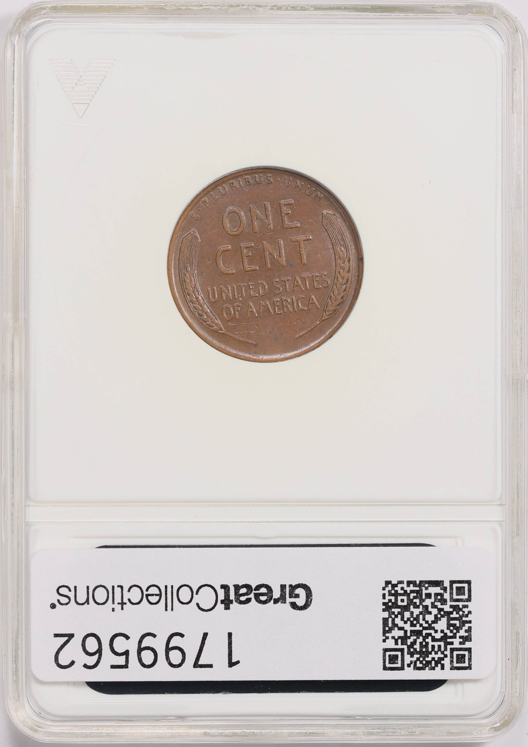 1955 Lincoln Cent Doubled Die Obverse ANACS AU-50 OH (Item 1799562) | GreatCollections Coin Auctions