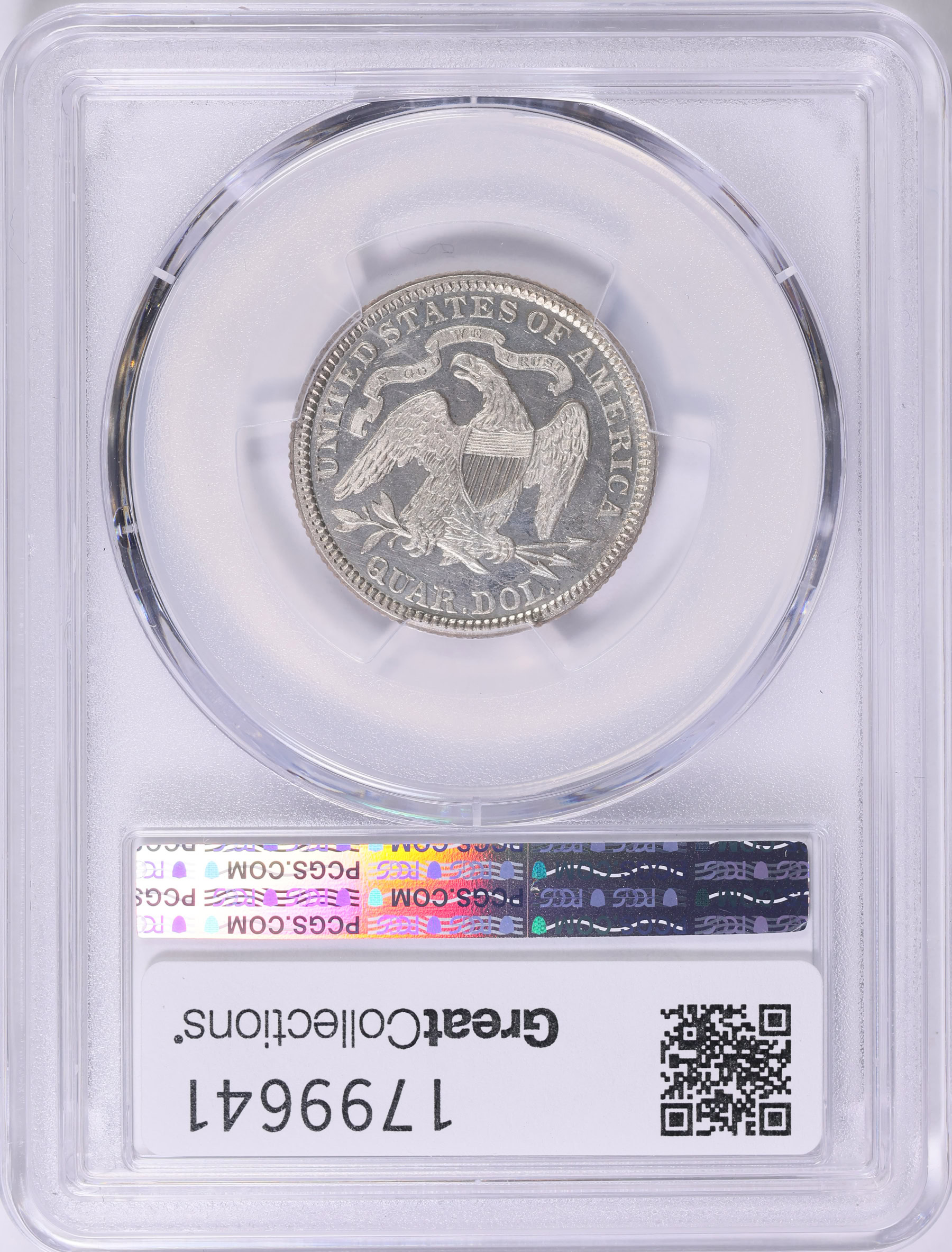 1888 Seated Liberty Quarter PCGS Proof-62 (Item 1799641 ...
