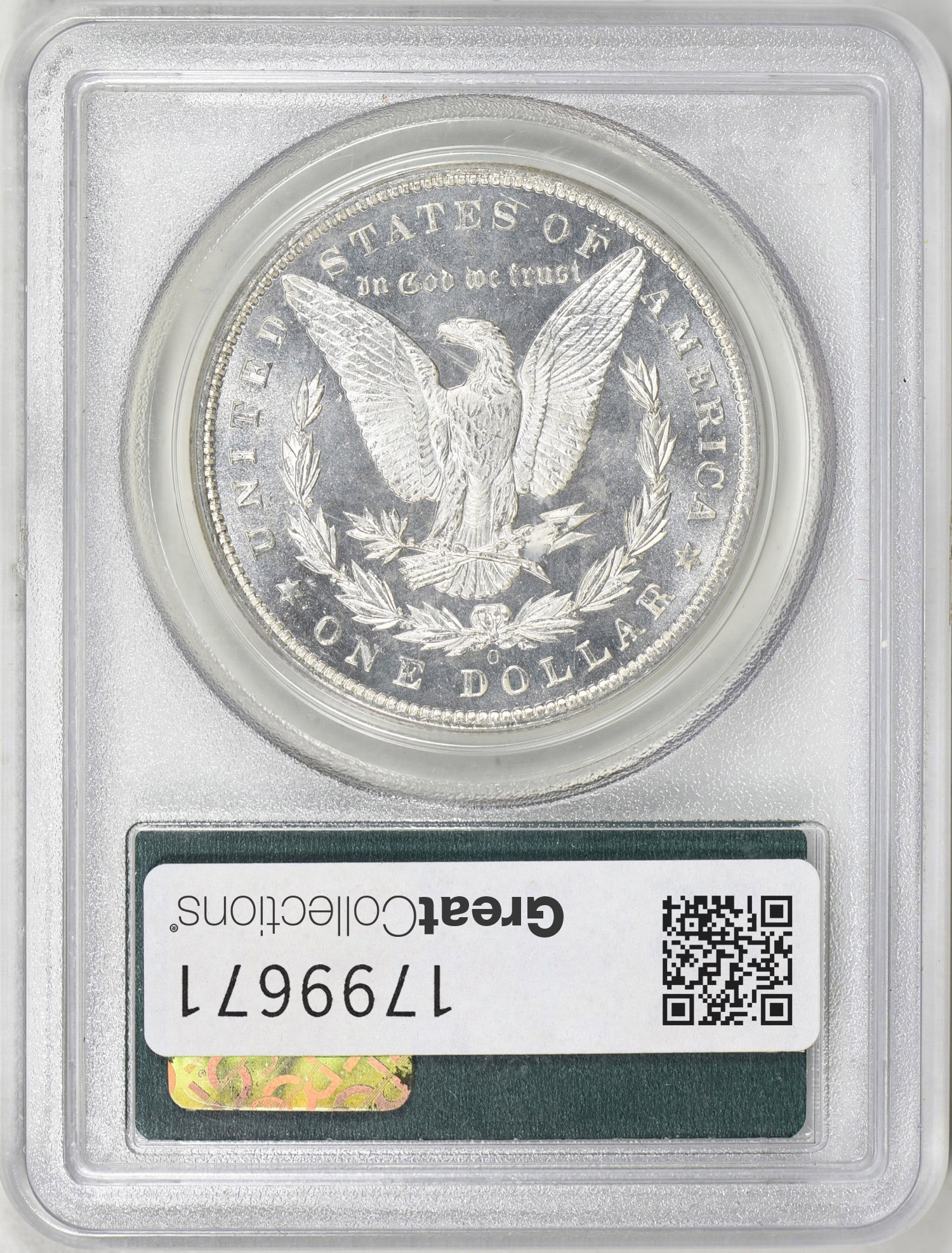 1898-O Morgan Silver Dollar PCGS MS-65 DMPL OGH (Item 1799671) | GreatCollections Coin Auctions